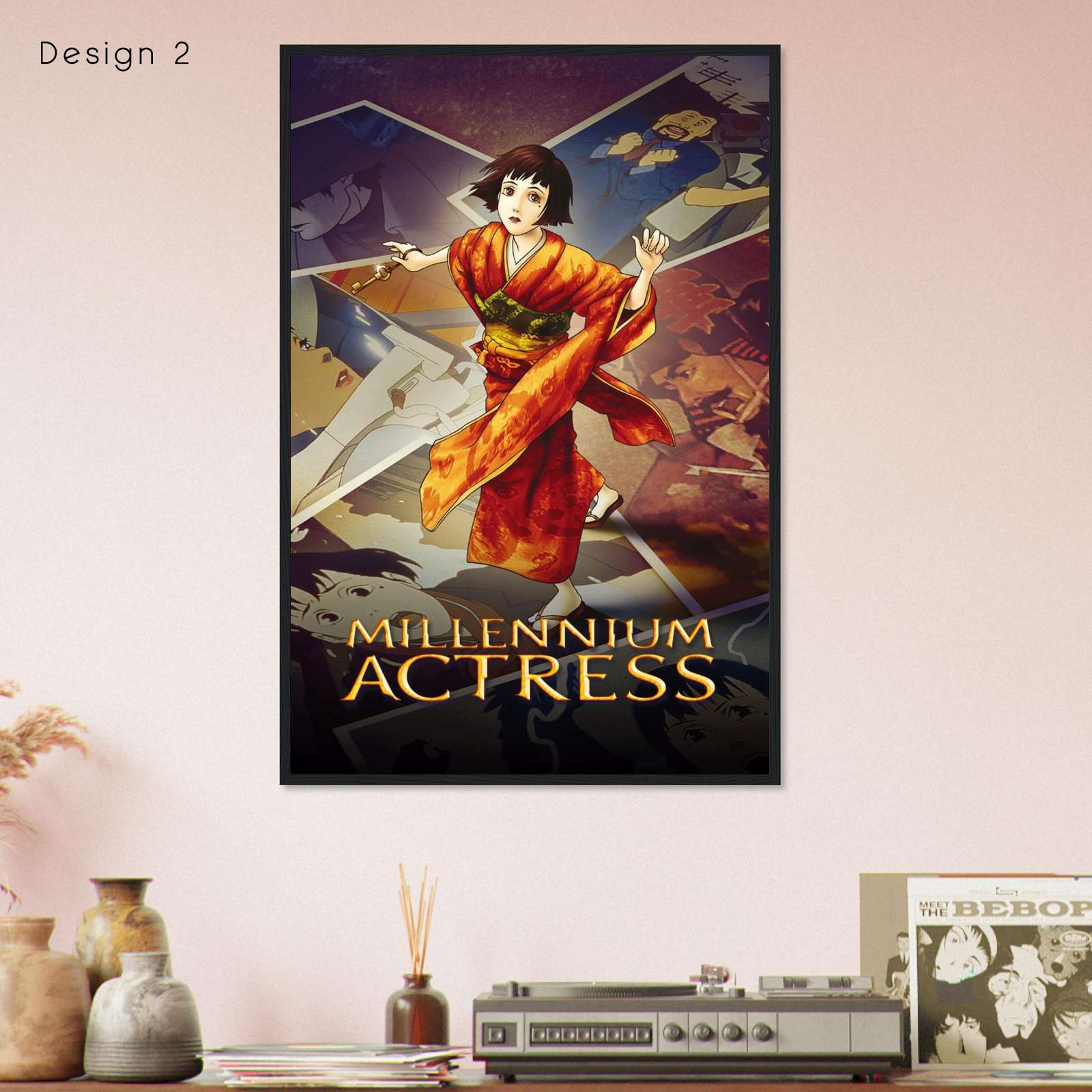 Millennium Actress (2002) Movie Poster Print - Citiesbox