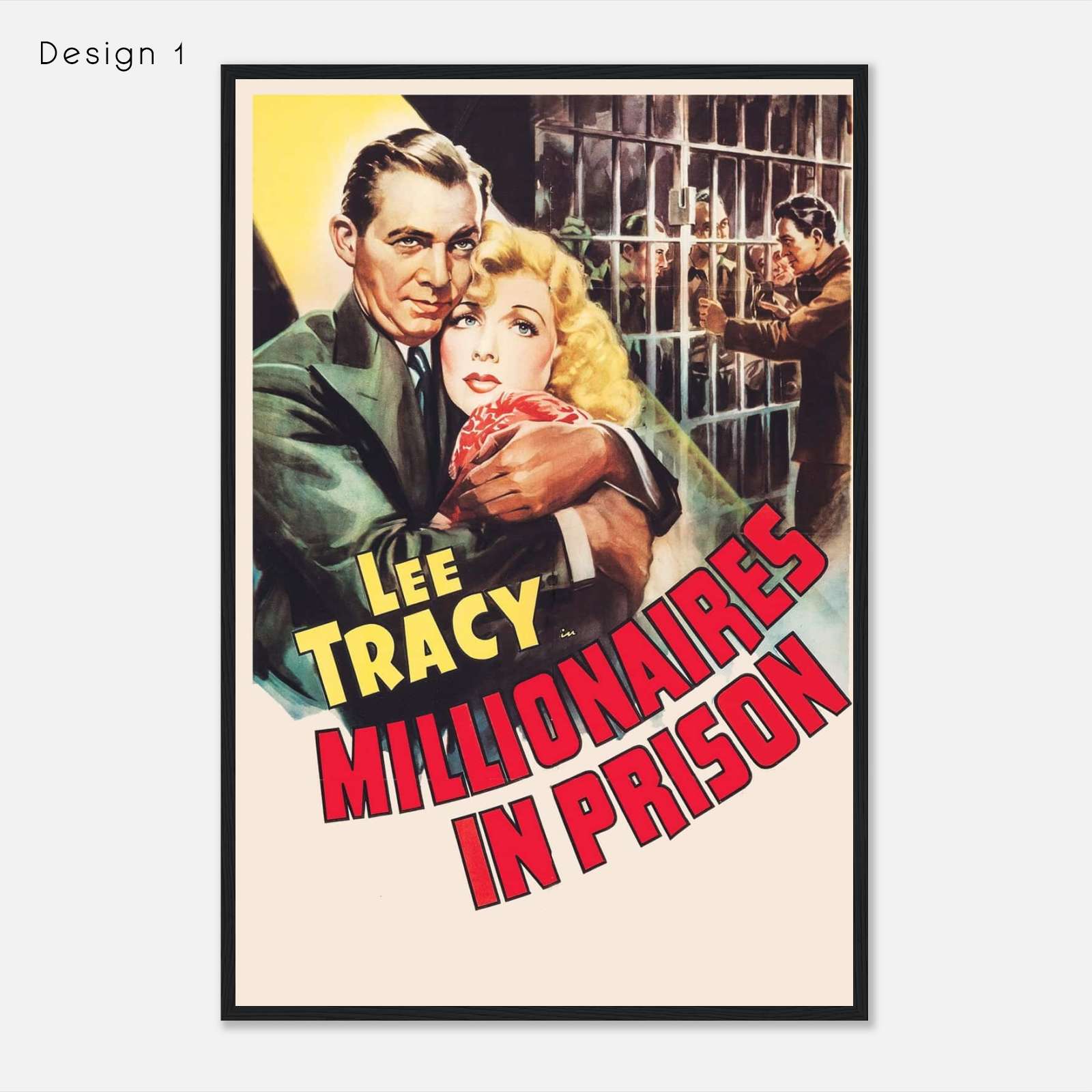 Millionaires in Prison (1940) Movie Poster Print - Citiesbox