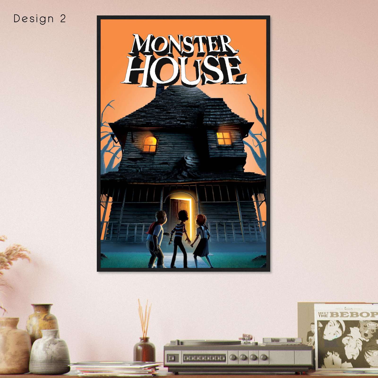 Monster House (2006) Movie Poster Print - Citiesbox