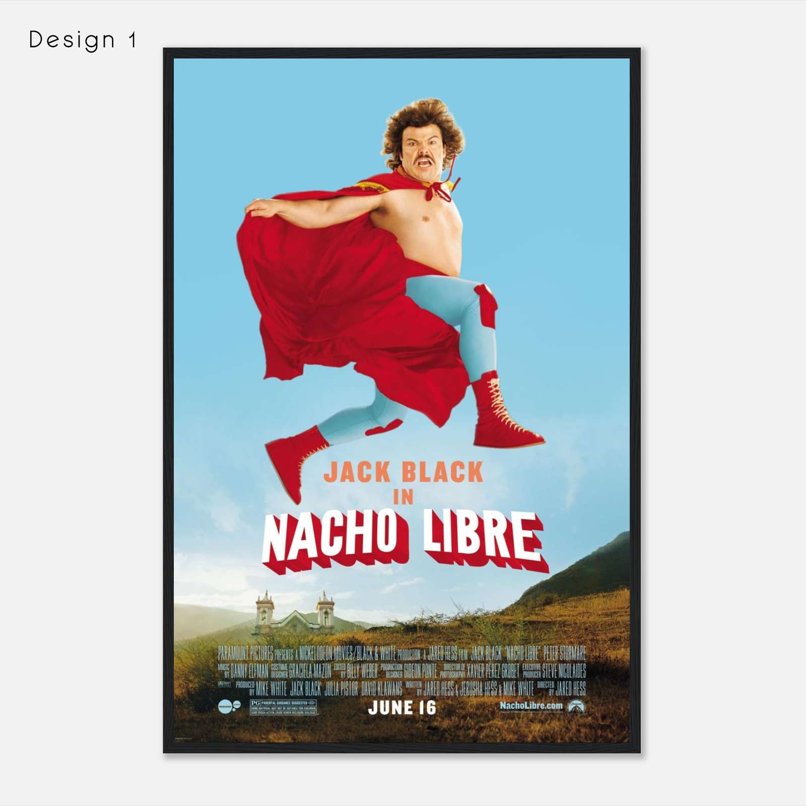 Nacho Libre (2006) Movie Poster Print - Citiesbox