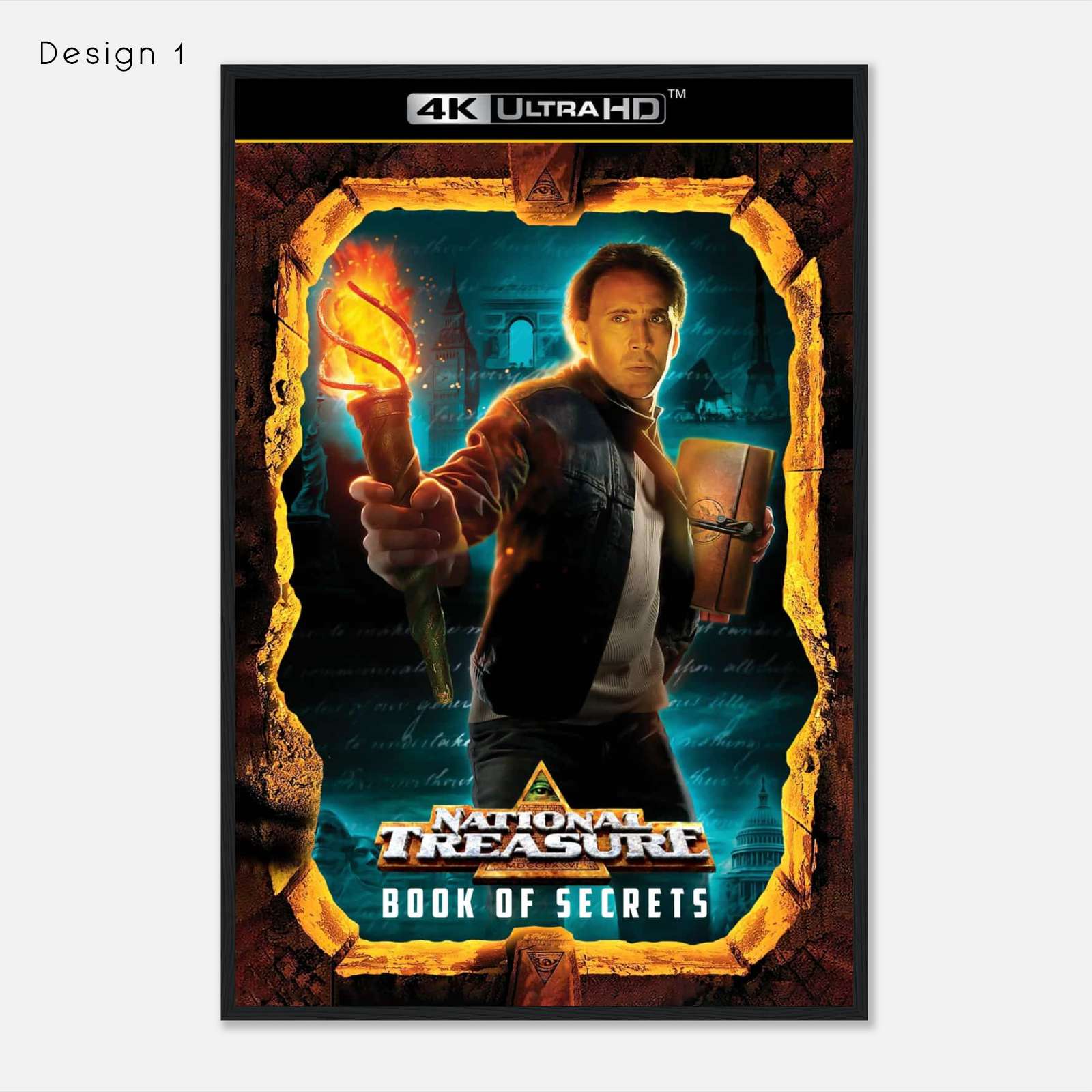 National Treasure: Book of Secrets (2007) Movie Poster Print - Citiesbox