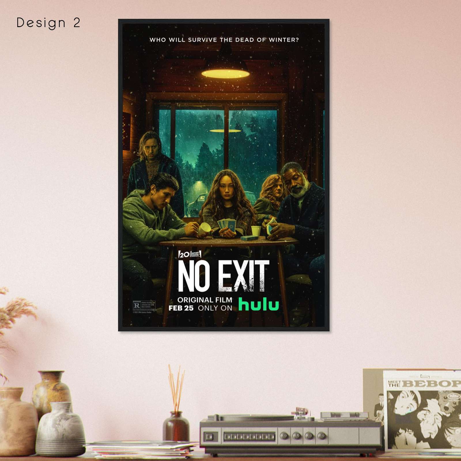 No Exit (2022) Movie Poster Print - Citiesbox