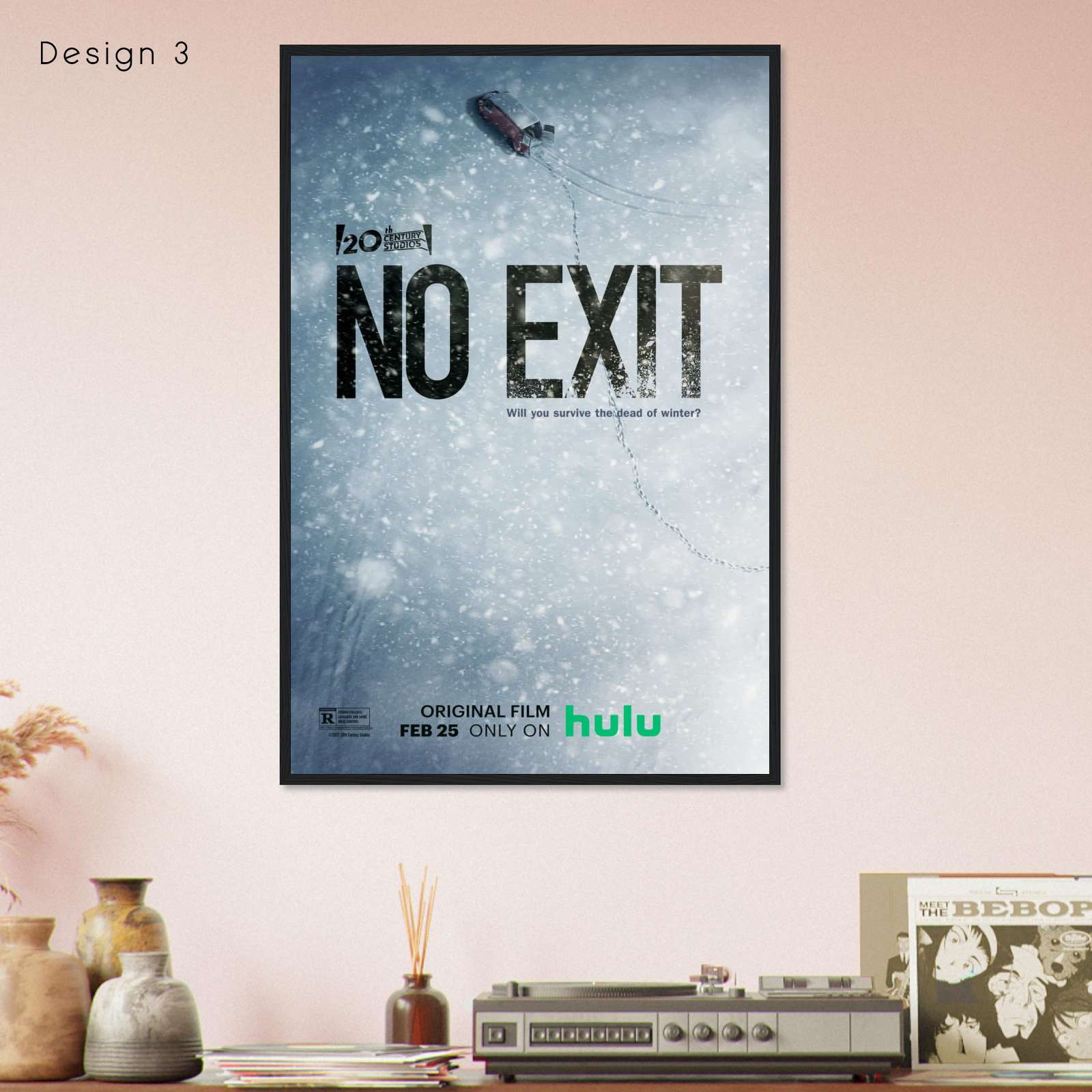 No Exit (2022) Movie Poster Print - Citiesbox