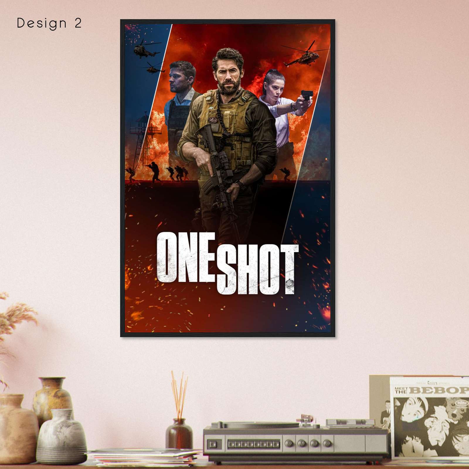 One Shot (2021) Movie Poster Print - Citiesbox