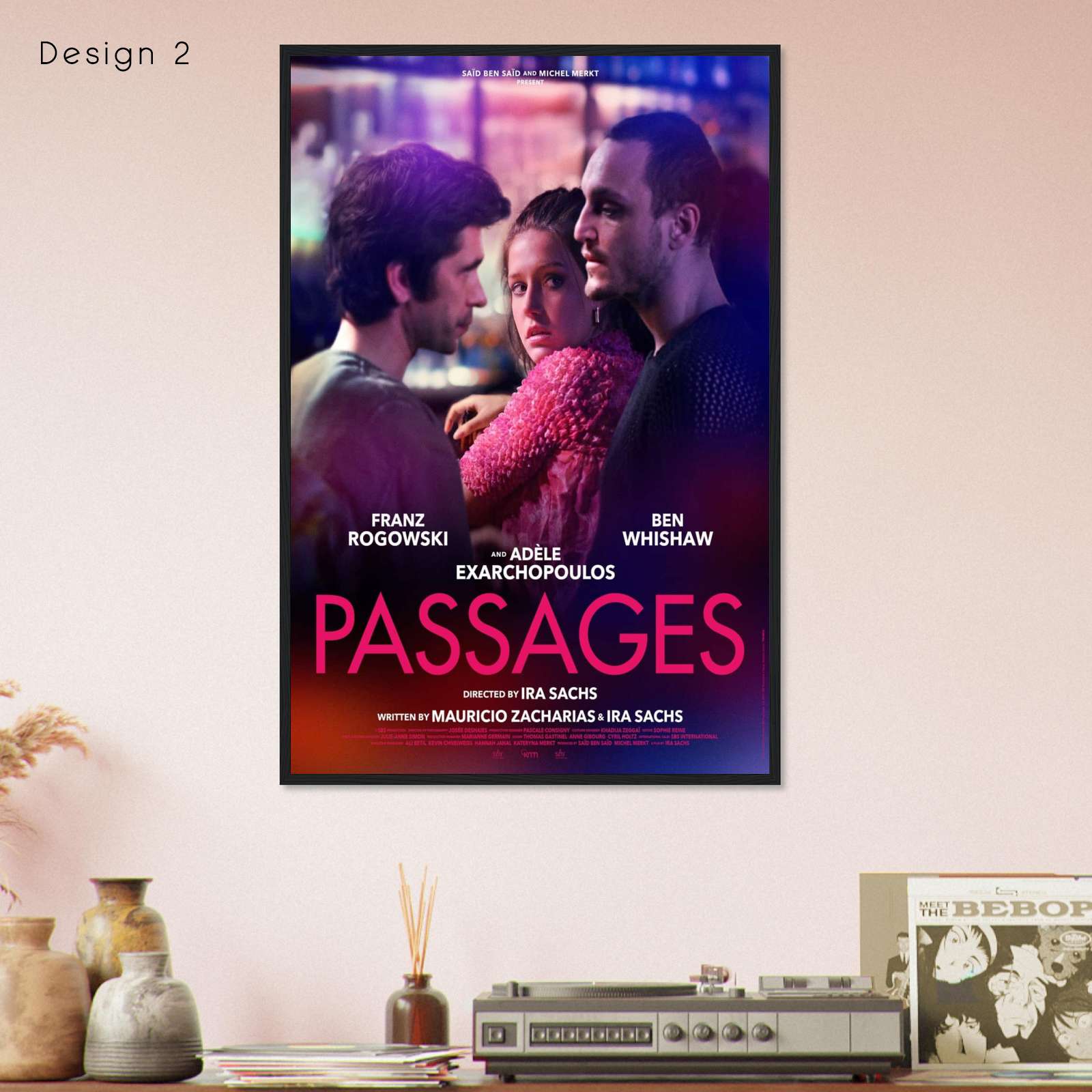 Passages (2023) Movie Poster Print - Citiesbox