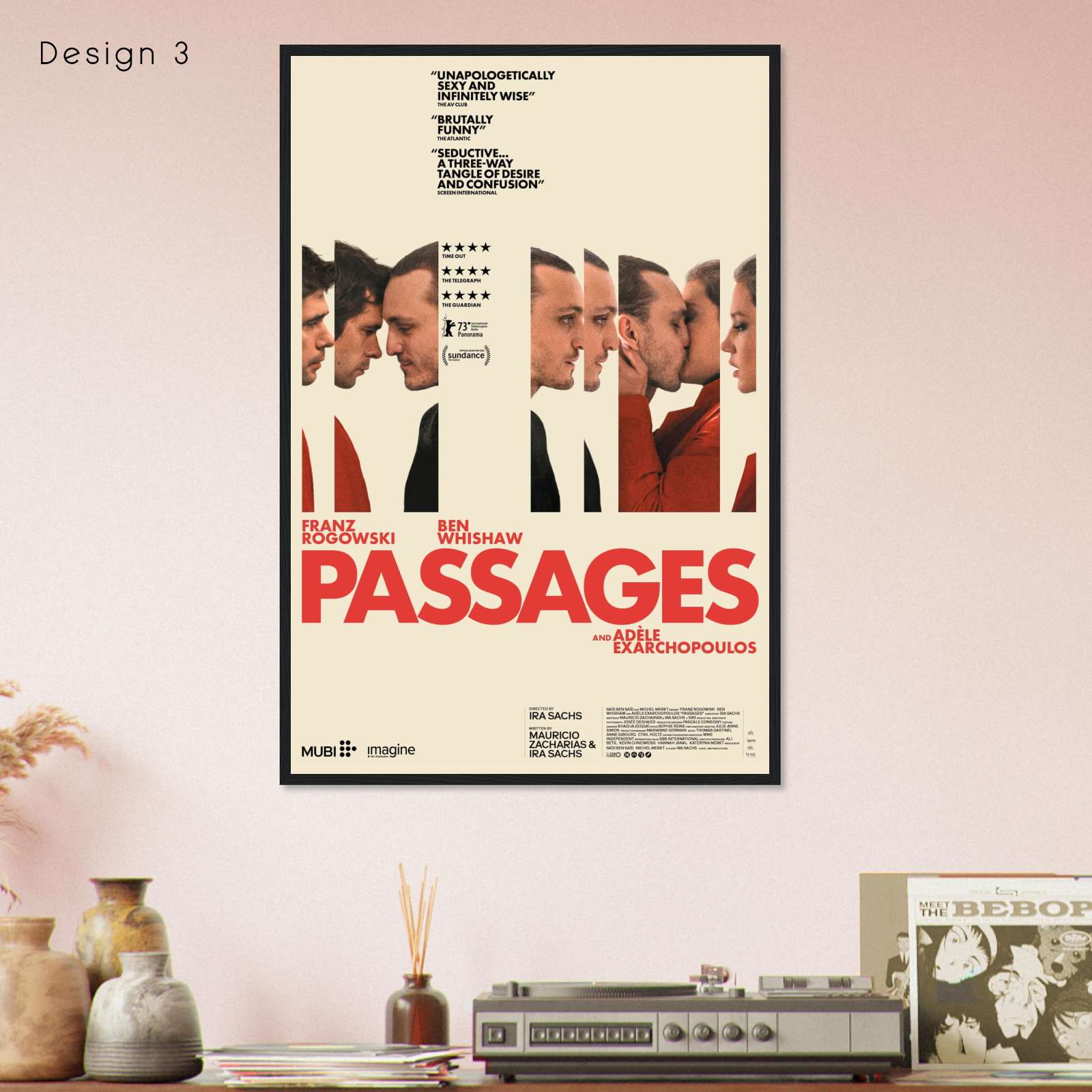 Passages (2023) Movie Poster Print - Citiesbox