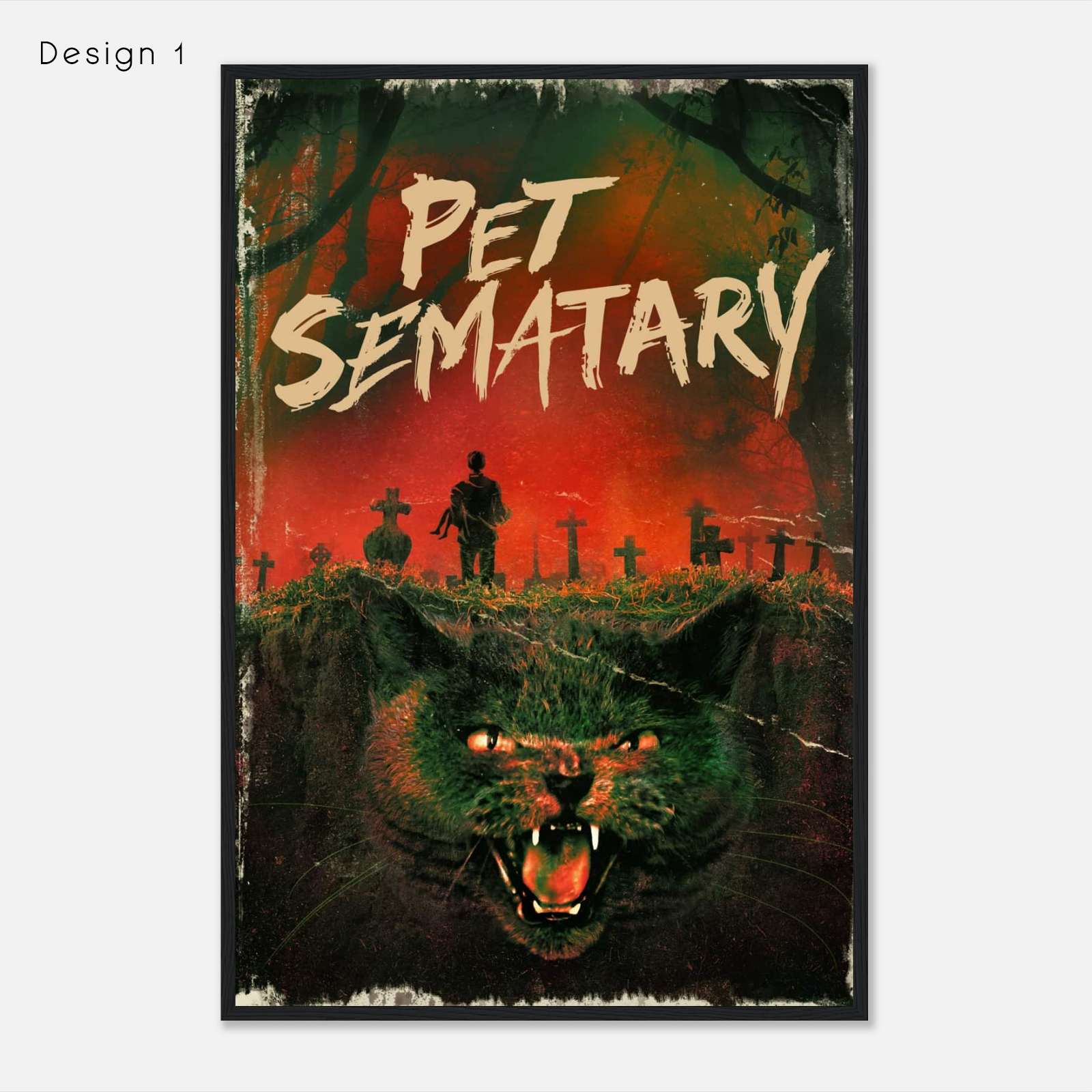 Pet Sematary (1989) Movie Poster Print - Citiesbox