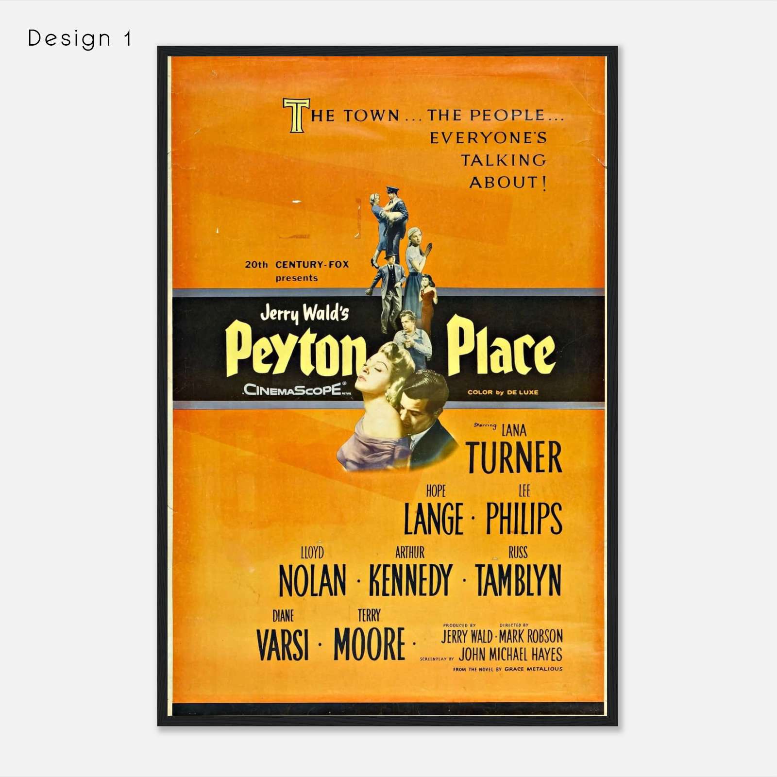 Peyton Place (1957) Movie Poster Print - Citiesbox