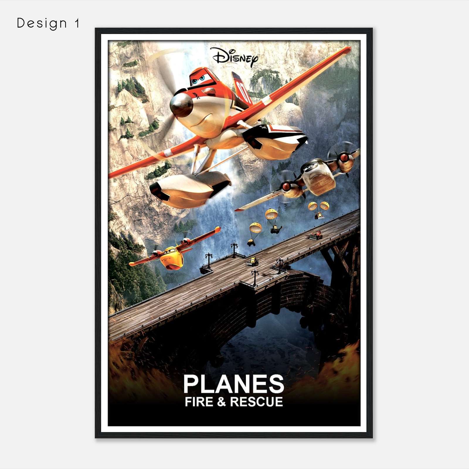 Planes: Fire & Rescue (2014) Movie Poster Print - Citiesbox