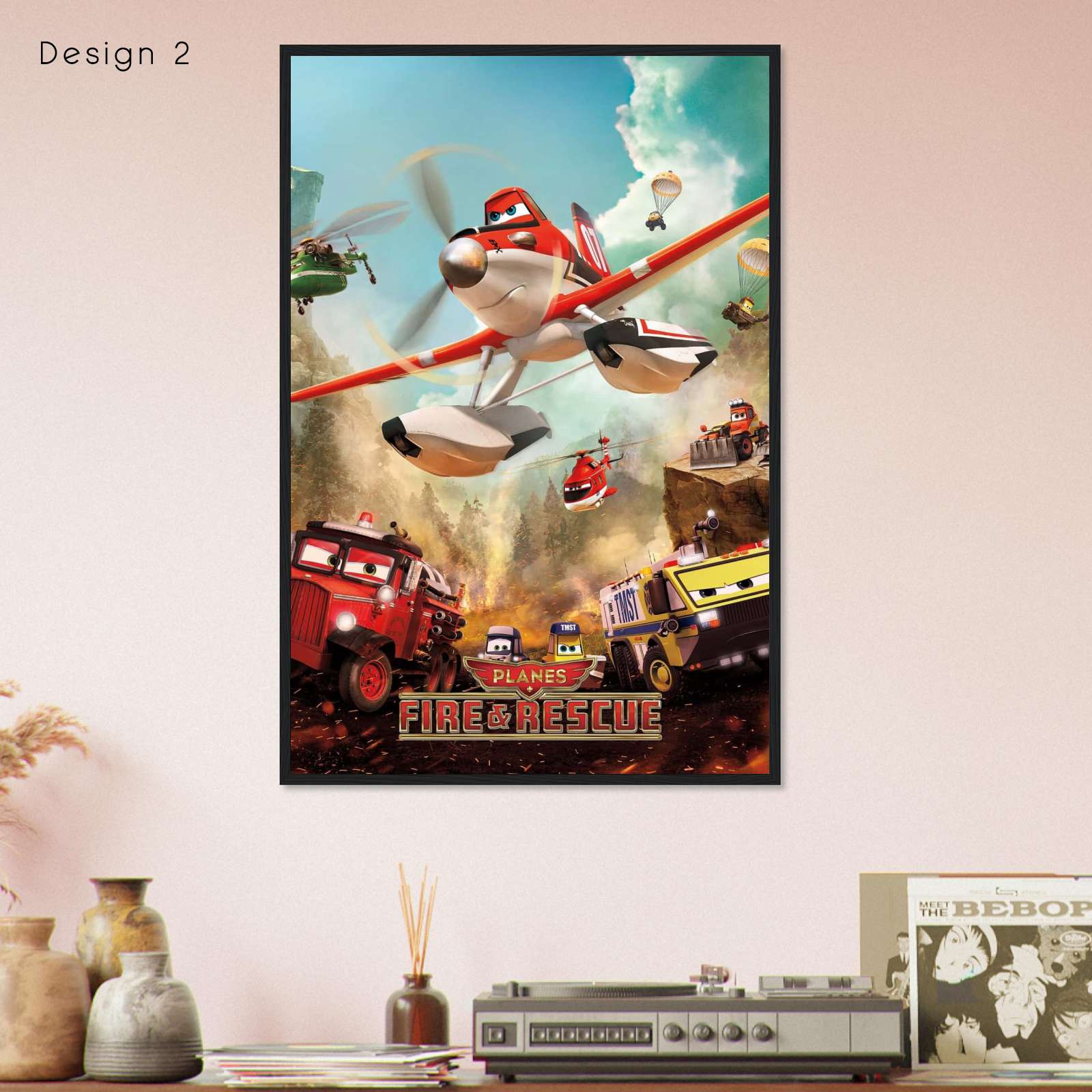 Planes: Fire & Rescue (2014) Movie Poster Print - Citiesbox