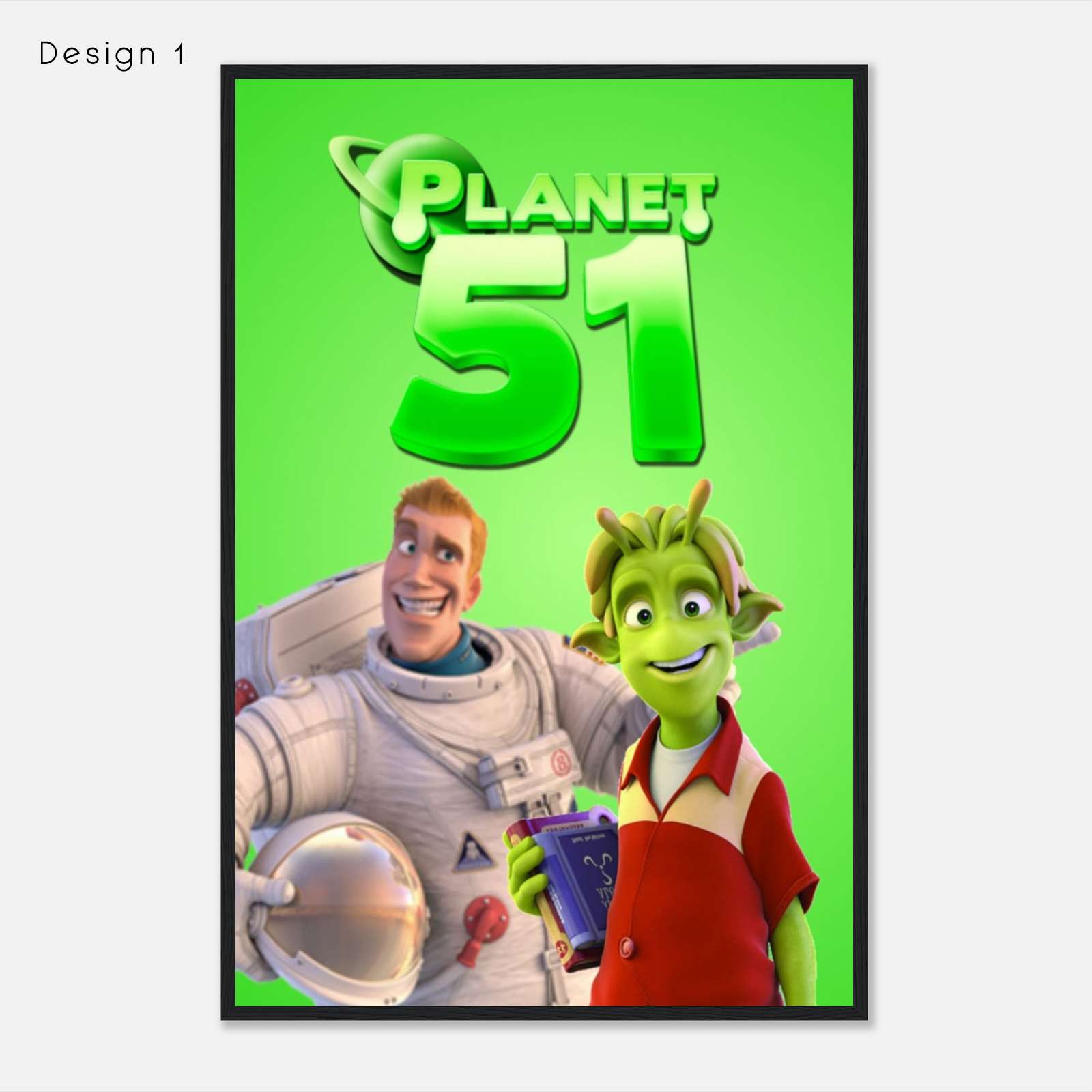 Planet 51 (2009) Movie Poster Print - Citiesbox