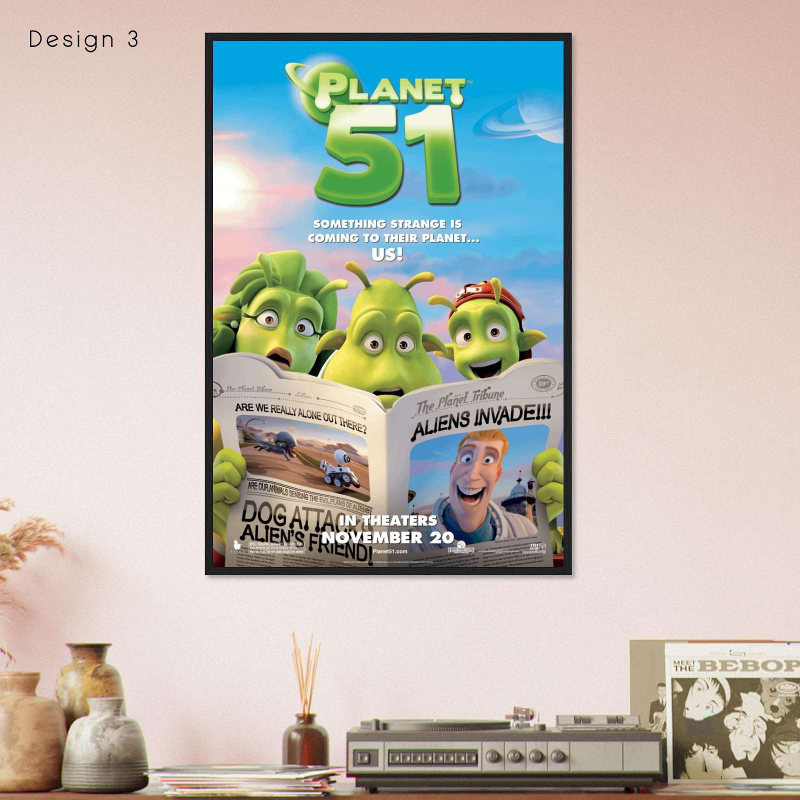Planet 51 (2009) Movie Poster Print - Citiesbox