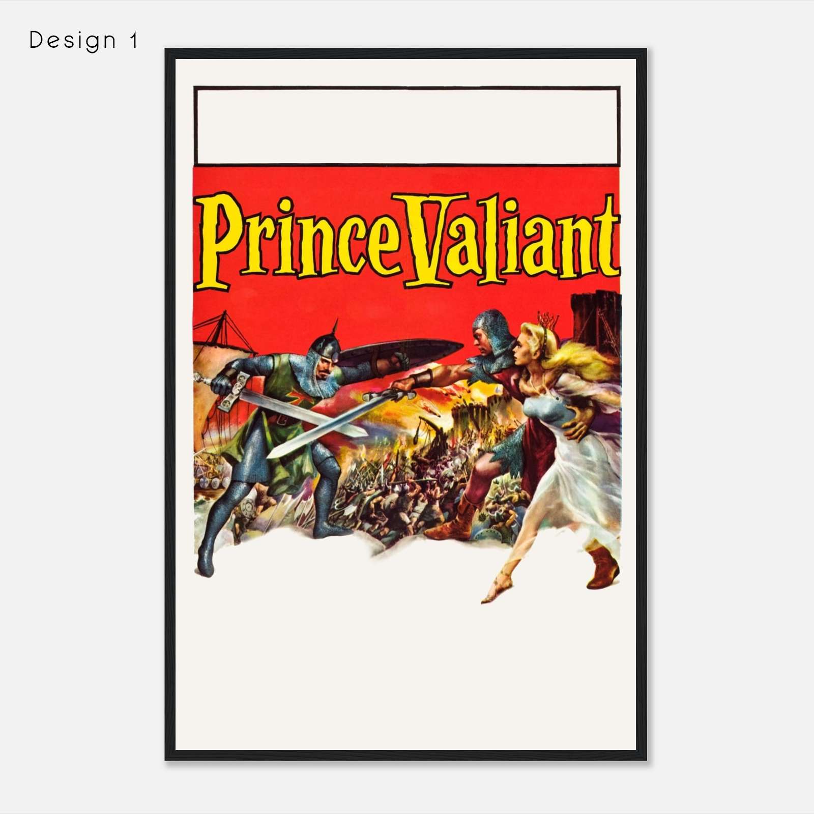 Prince Valiant (1954) Movie Poster Print - Citiesbox