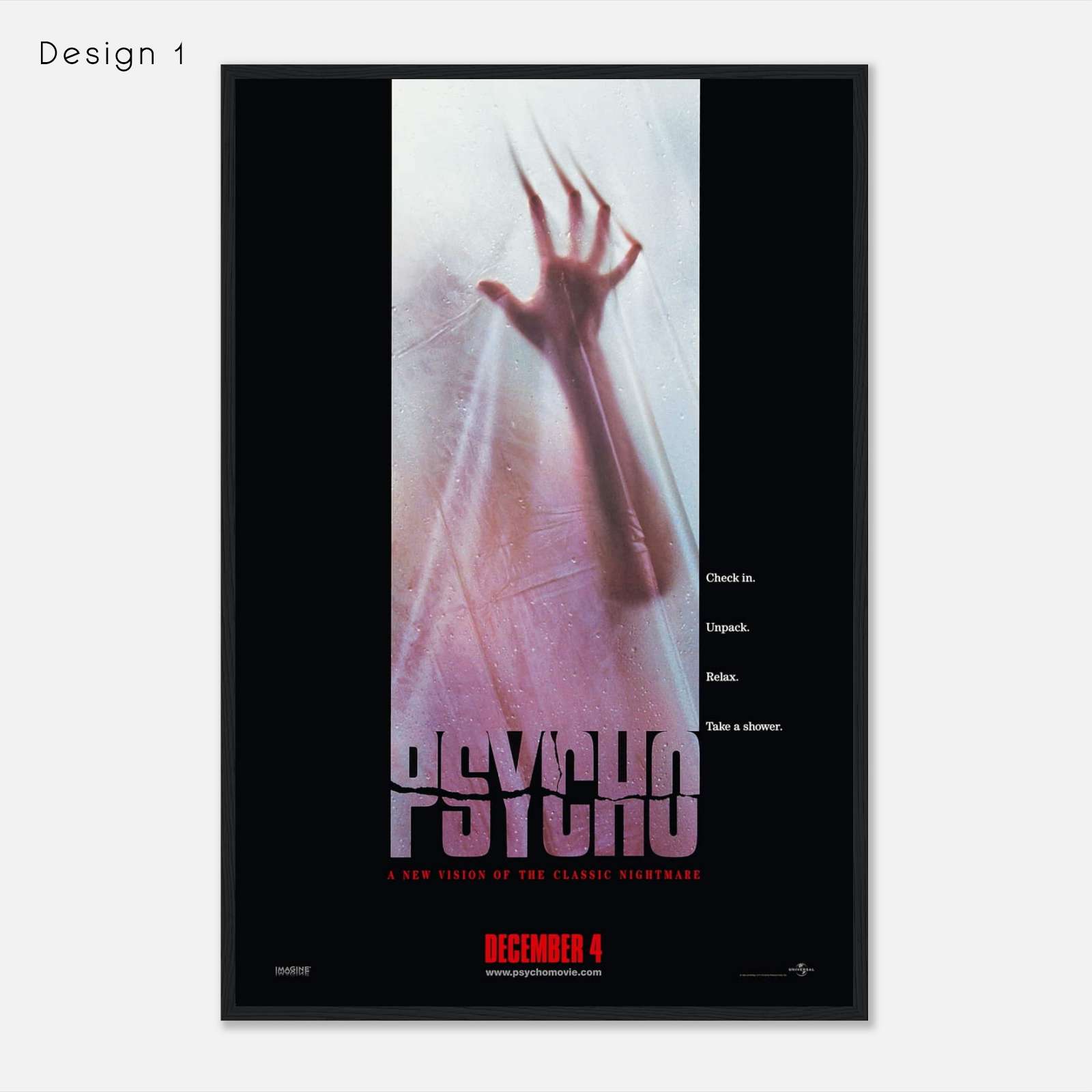 Psycho (1998) Movie Poster Print - Citiesbox