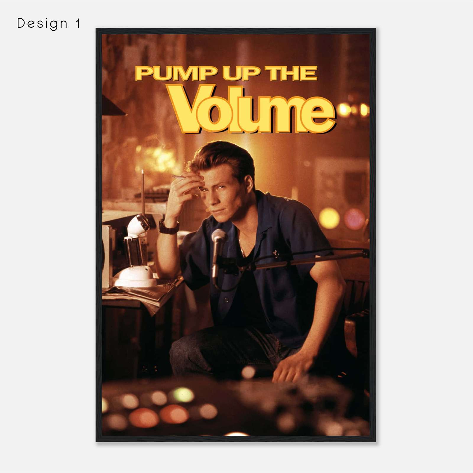 Pump Up the Volume (1990) Movie Poster Print - Citiesbox