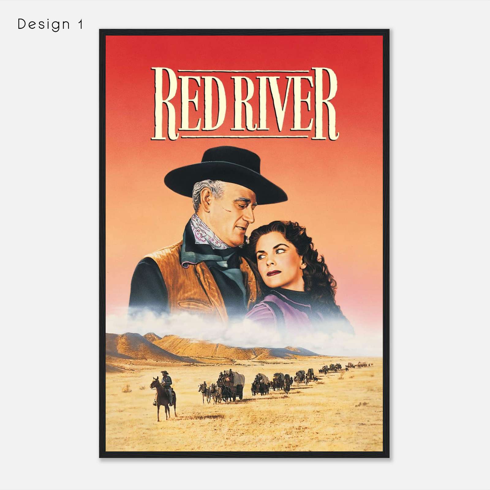 Red River (1948) Movie Poster Print - Citiesbox