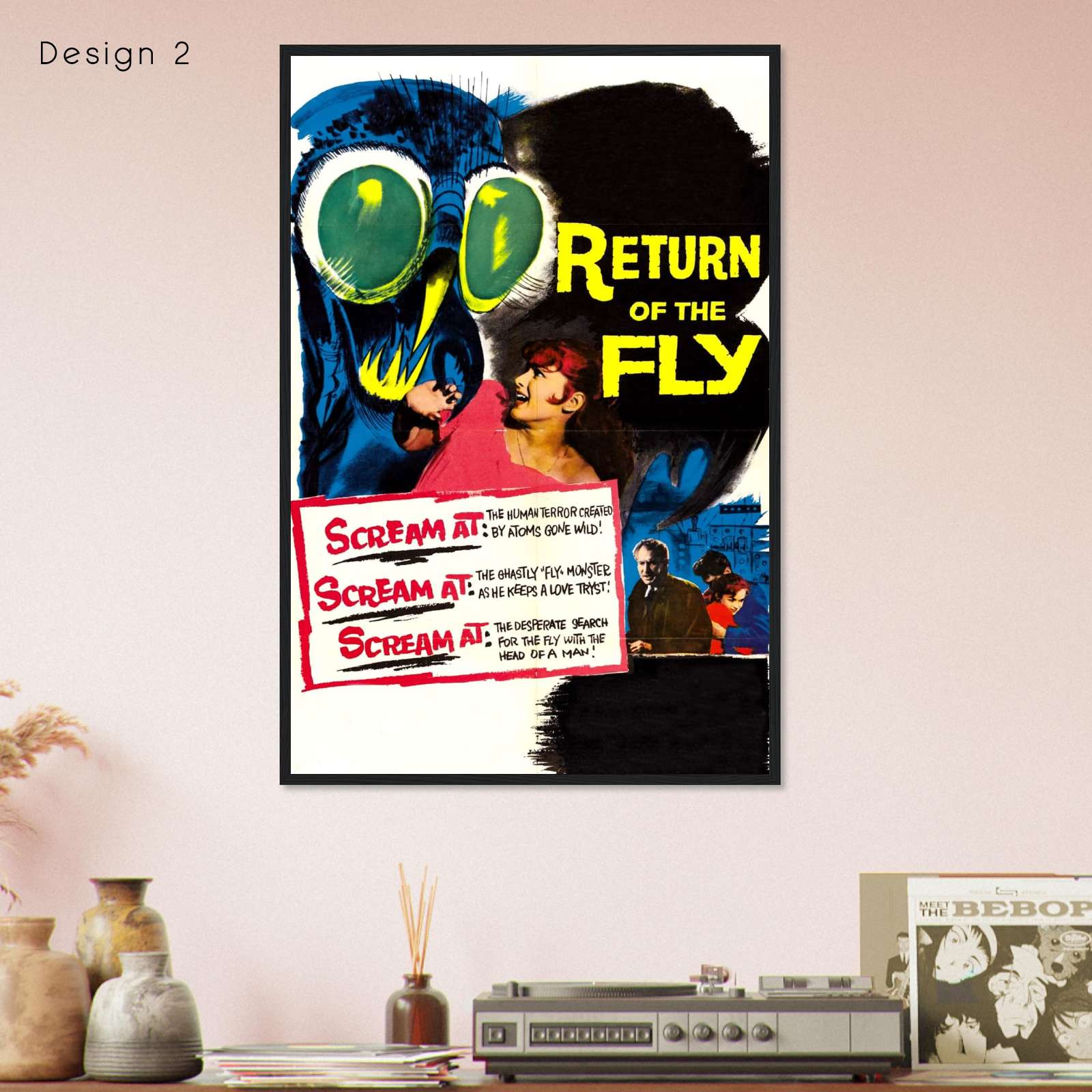 Return of the Fly (1959) Movie Poster Print - Citiesbox