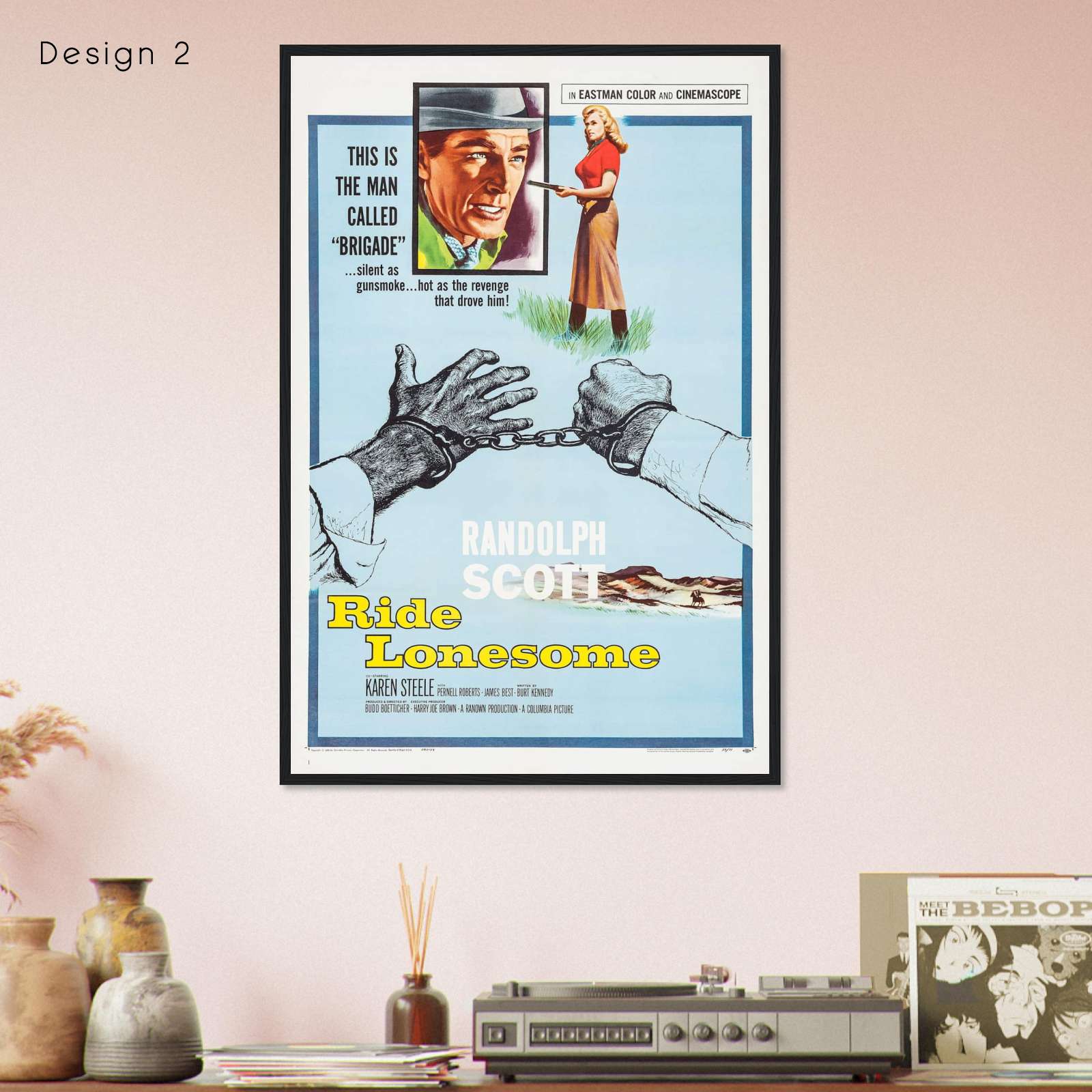 Ride Lonesome (1959) Movie Poster Print - Citiesbox