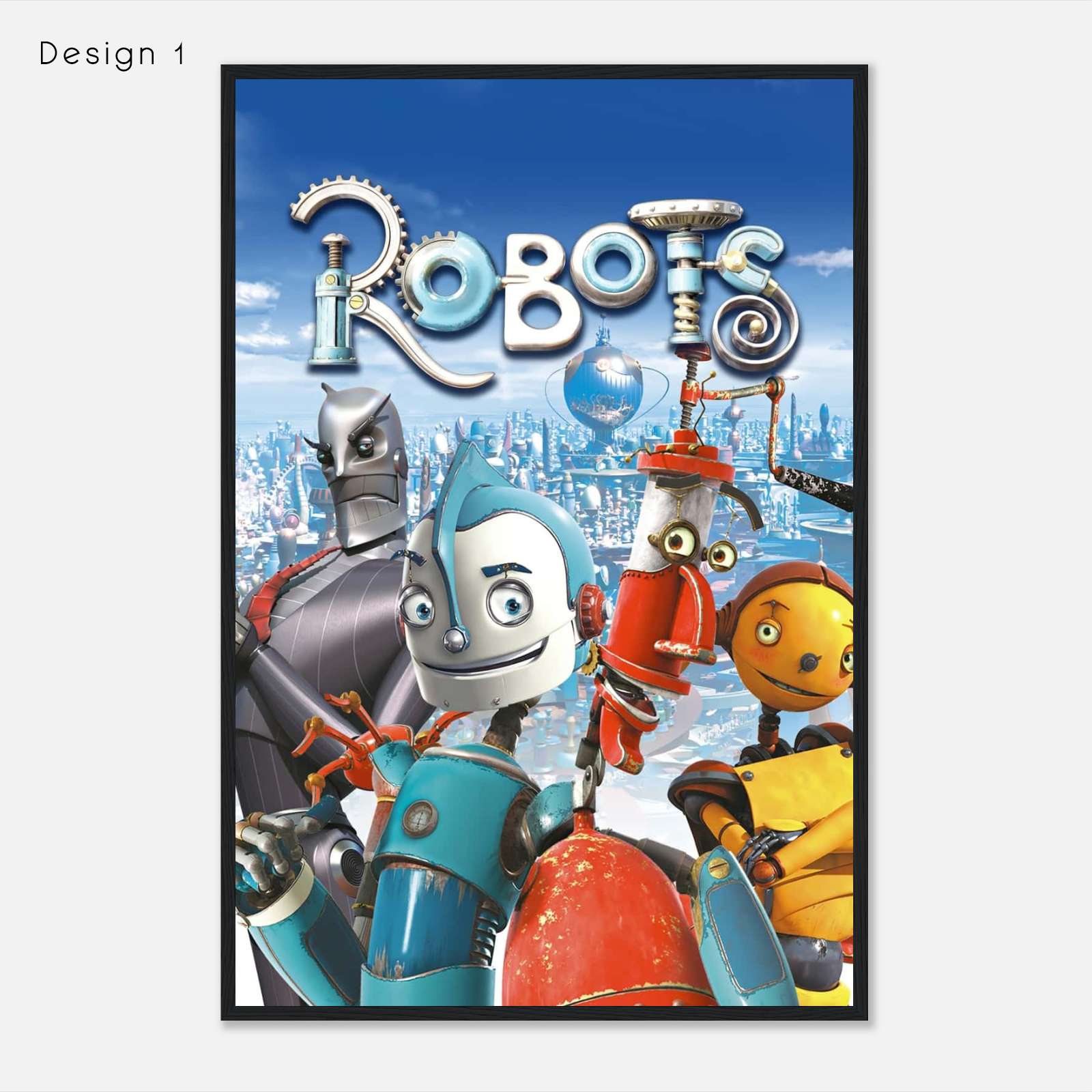 Robots (2005) Movie Poster Print - Citiesbox