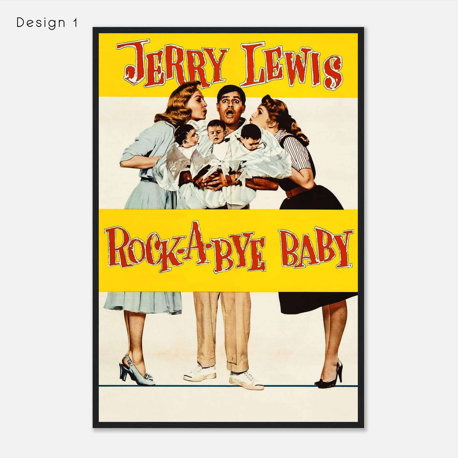 Rock-a-Bye Baby (1958) Movie Poster Print - Citiesbox