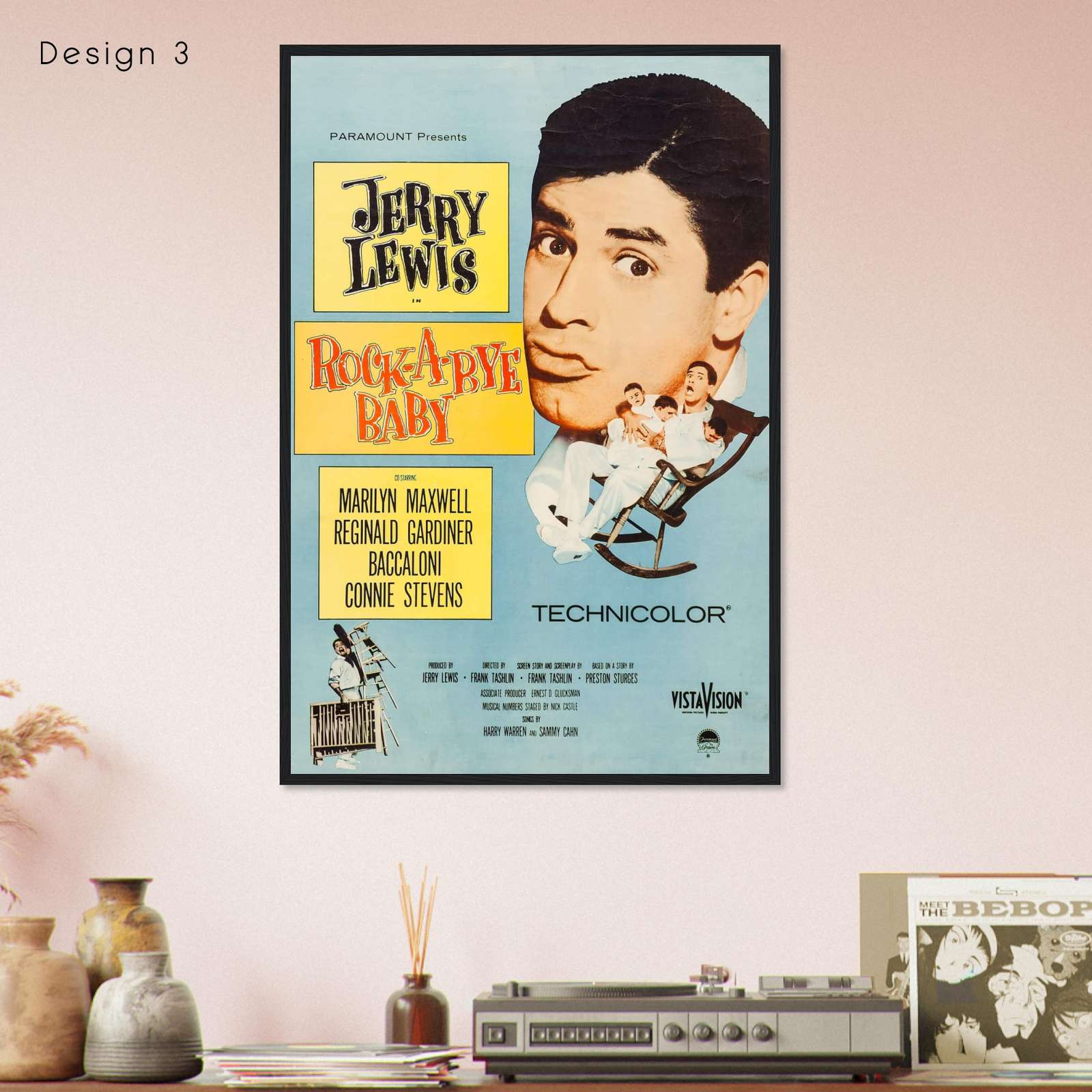 Rock-a-Bye Baby (1958) Movie Poster Print - Citiesbox