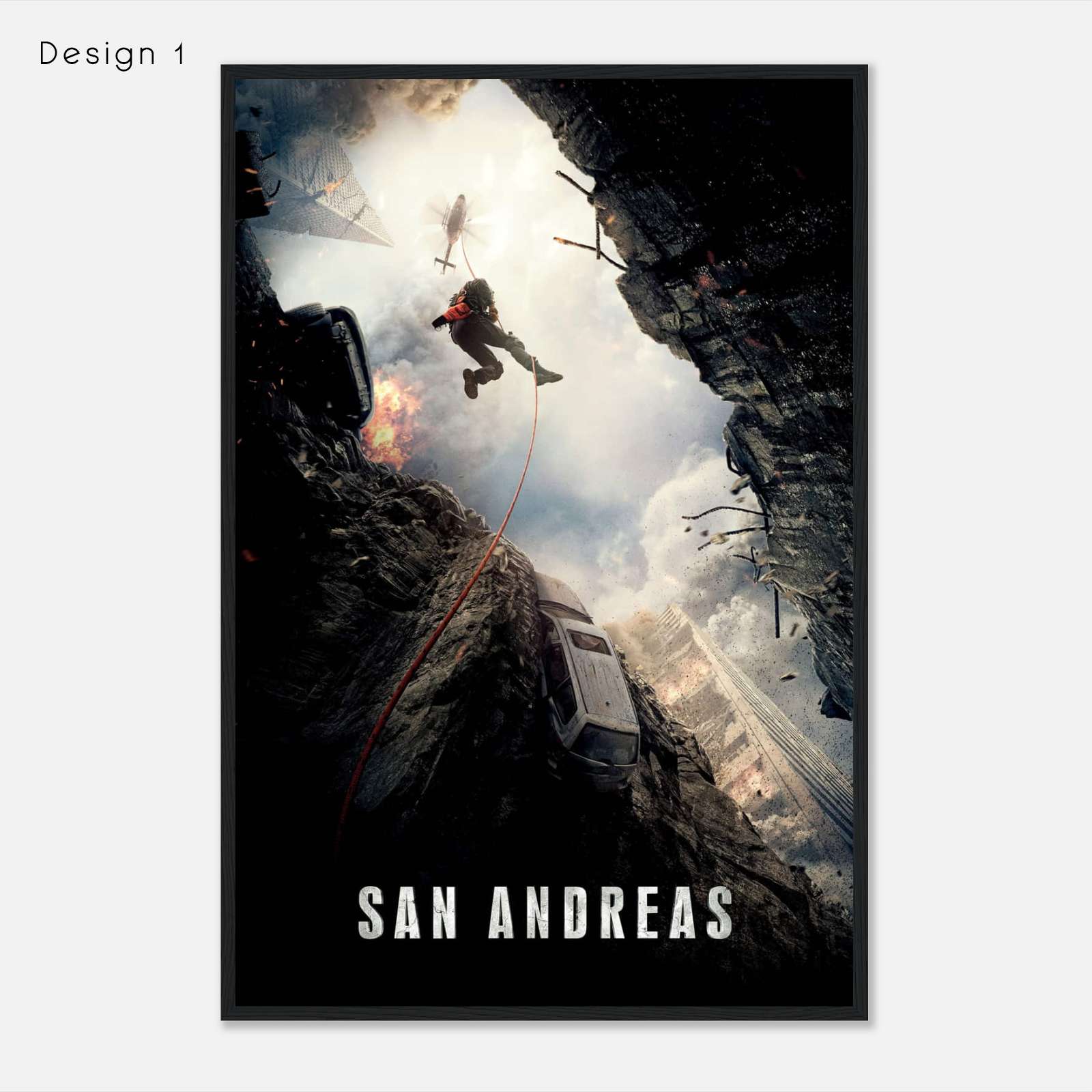 San Andreas (2015) Movie Poster Print - Citiesbox