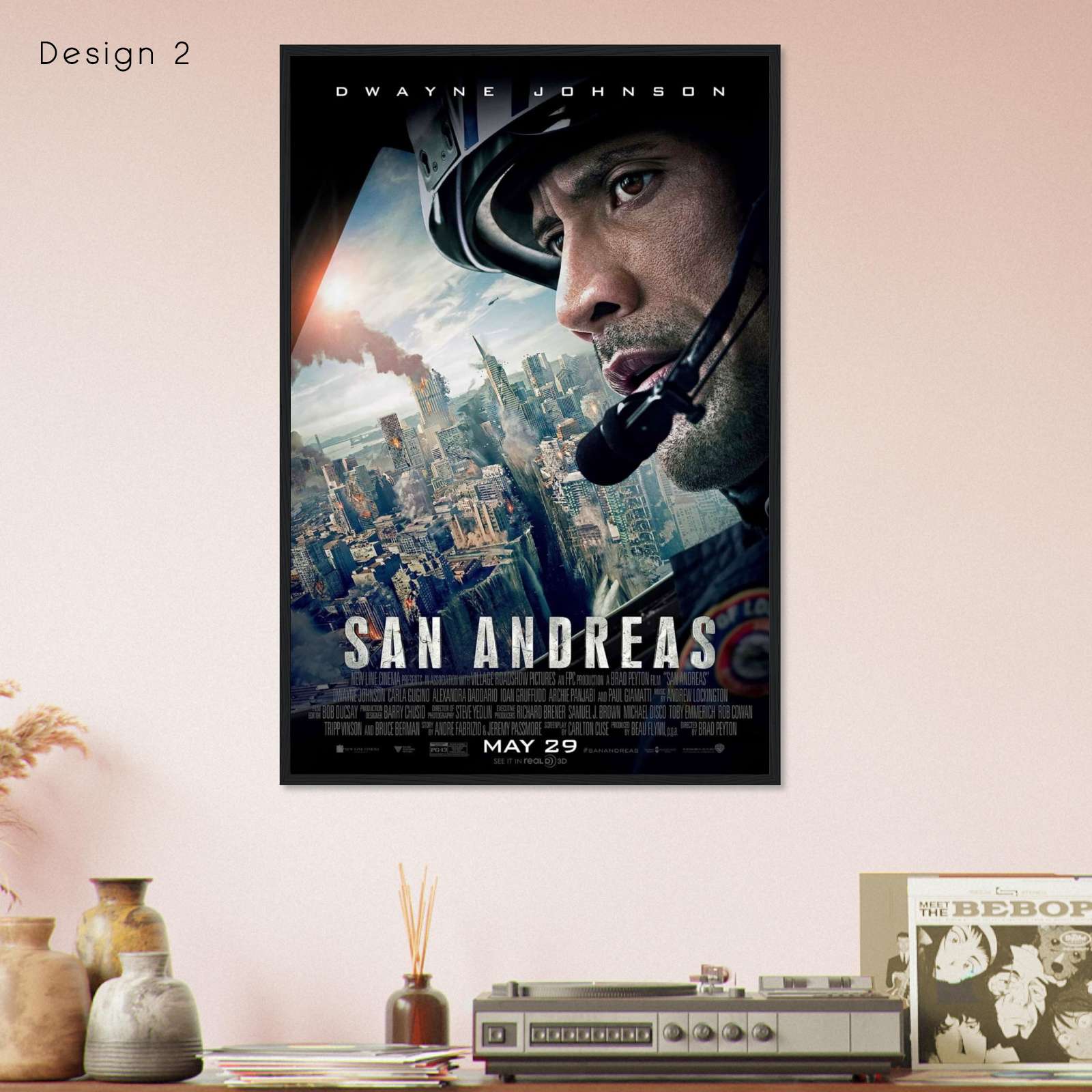 San Andreas (2015) Movie Poster Print - Citiesbox