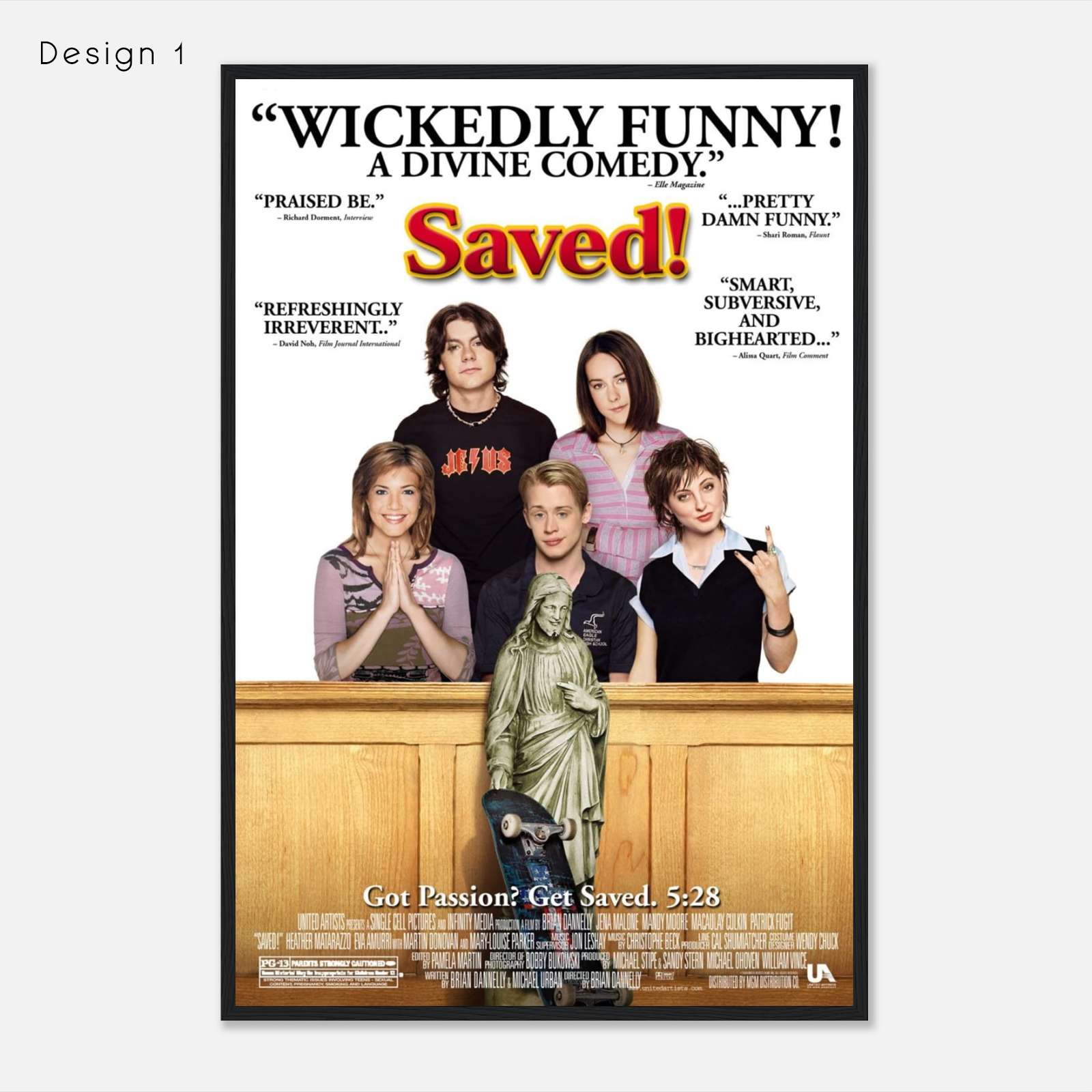 Saved! (2004) Movie Poster Print - Citiesbox