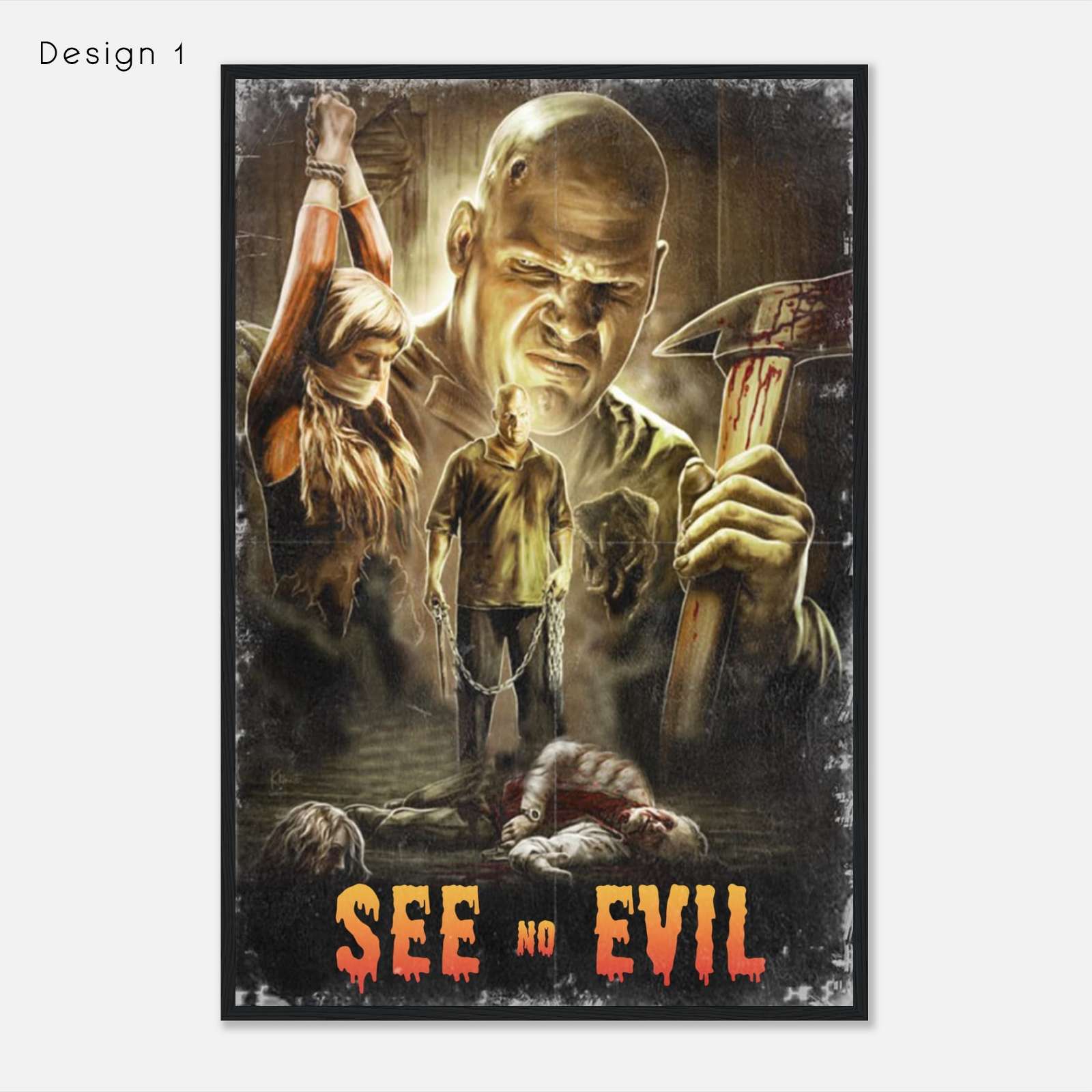 See No Evil (2006) Movie Poster Print - Citiesbox