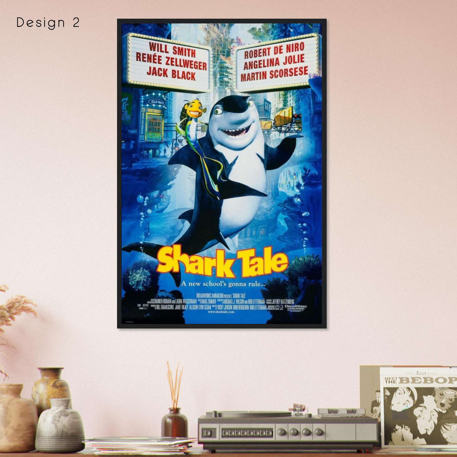 Shark Tale (2004) Movie Poster Print - Citiesbox