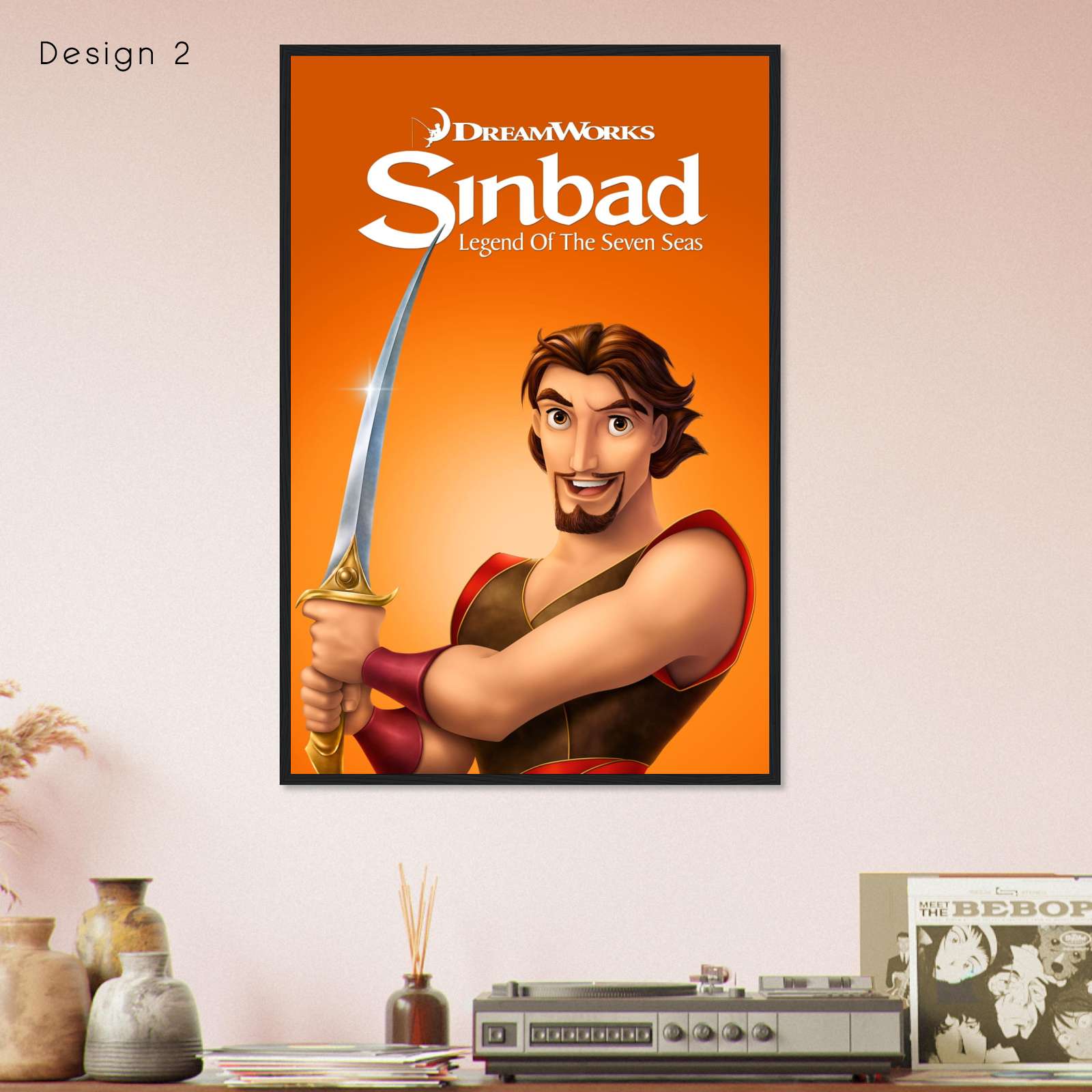 Sinbad: Legend of the Seven Seas (2003) Movie Poster Print - Citiesbox