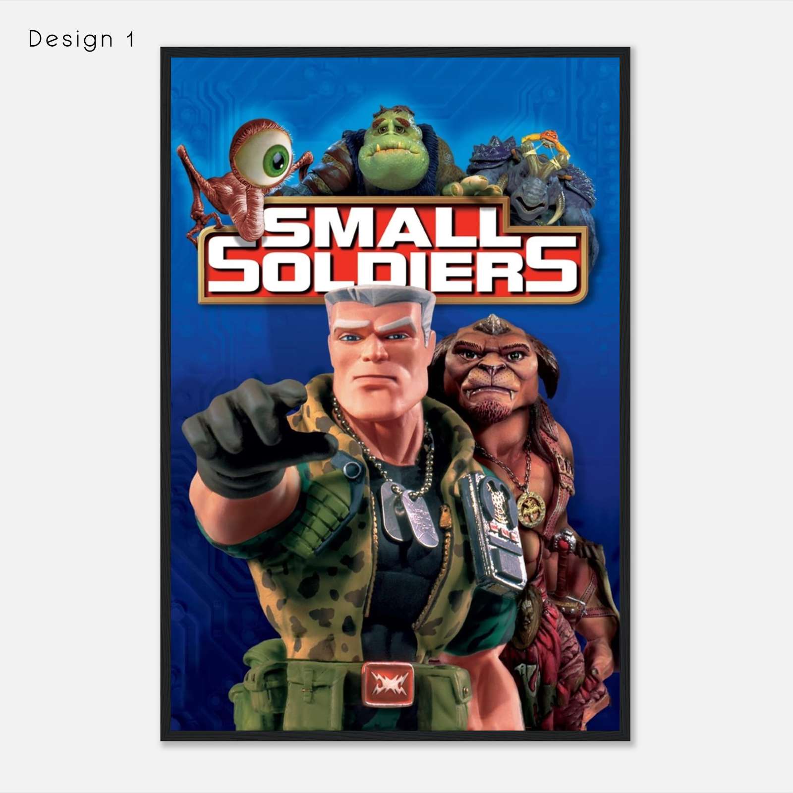Small Soldiers (1998) Movie Poster Print - Citiesbox