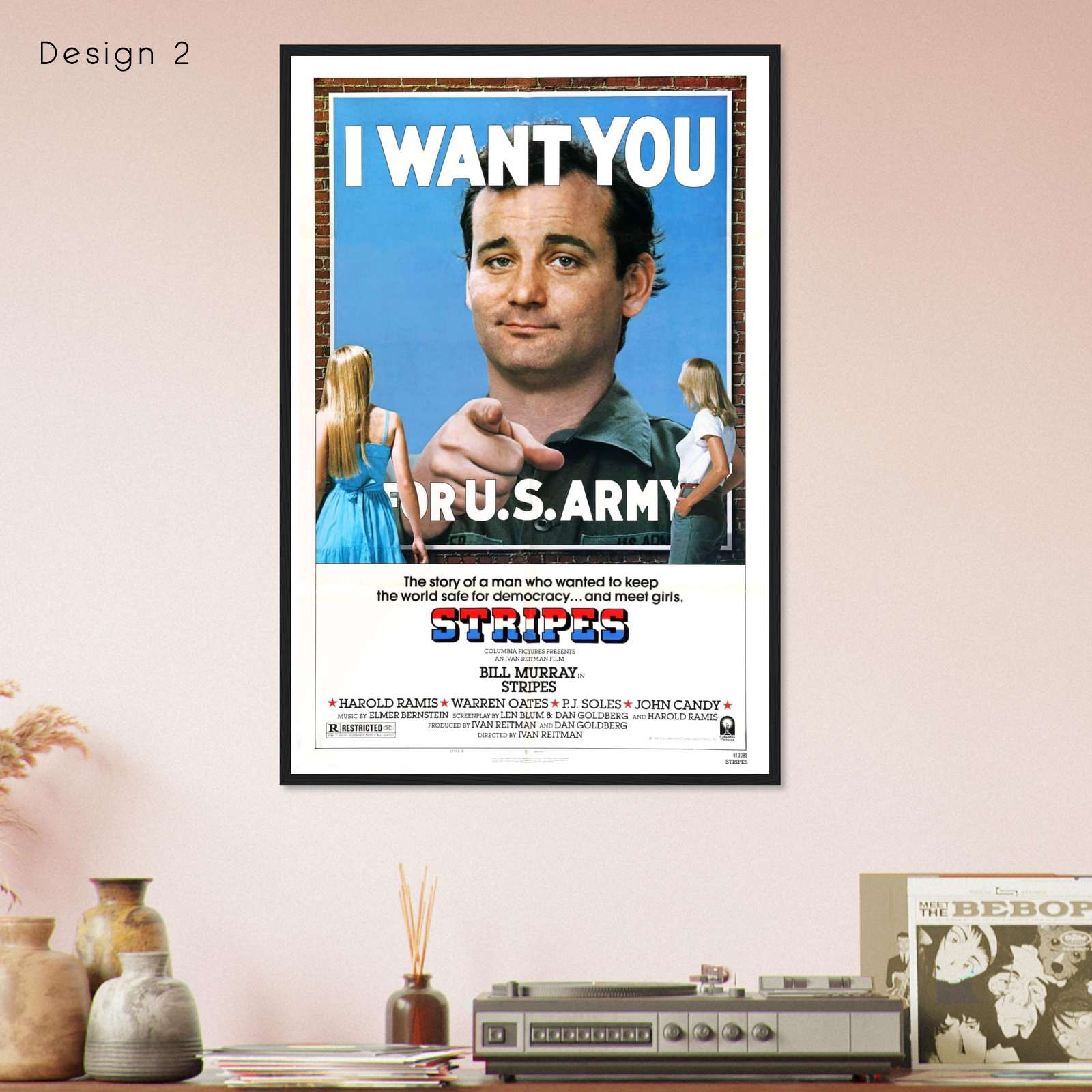 Stripes (1981) Movie Poster Print - Citiesbox