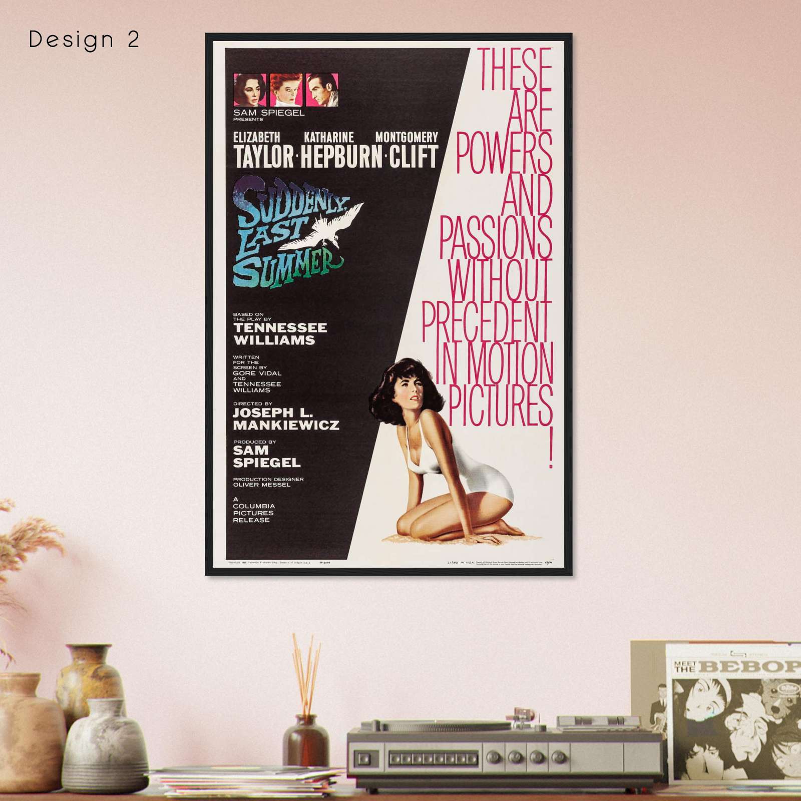 Suddenly, Last Summer (1959) Movie Poster Print - Citiesbox