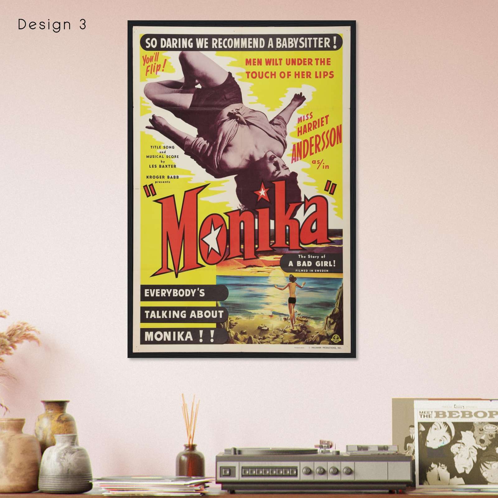 Summer with Monika (1953) Movie Poster Print - Citiesbox