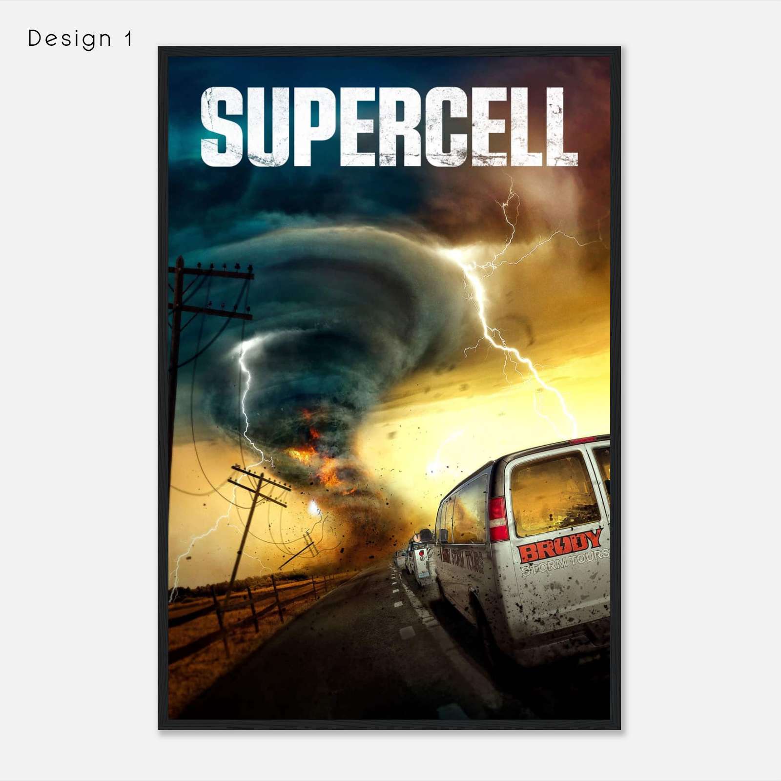 Supercell (2023) Movie Poster Print - Citiesbox
