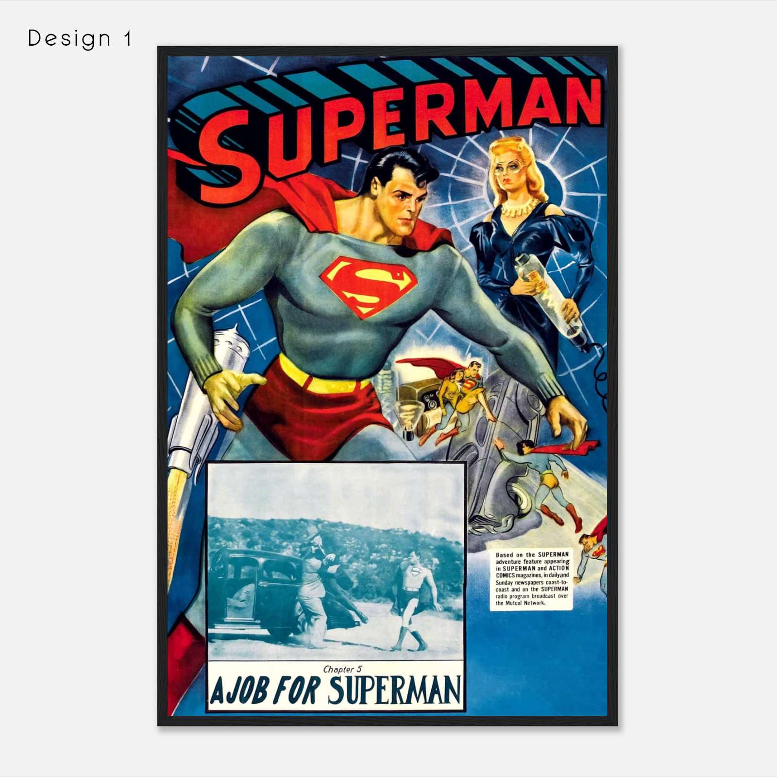 Superman (1948) Movie Poster Print - Citiesbox