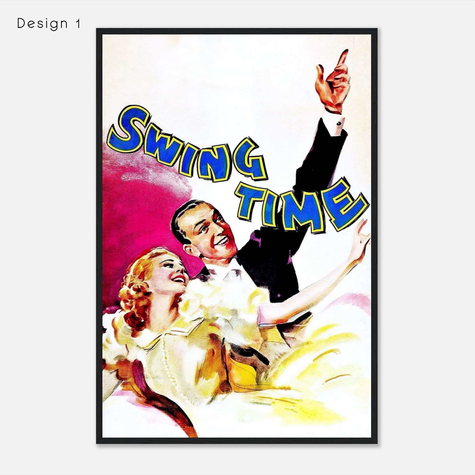 Swing Time (1936) Movie Poster Print - Citiesbox