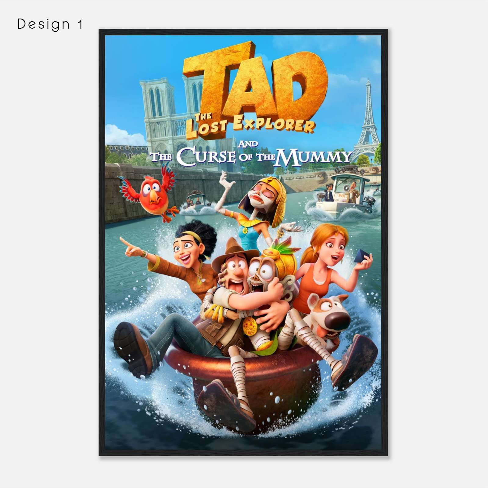 Tad, the Lost Explorer and the Emerald Tablet (2022) Movie Poster Print ...