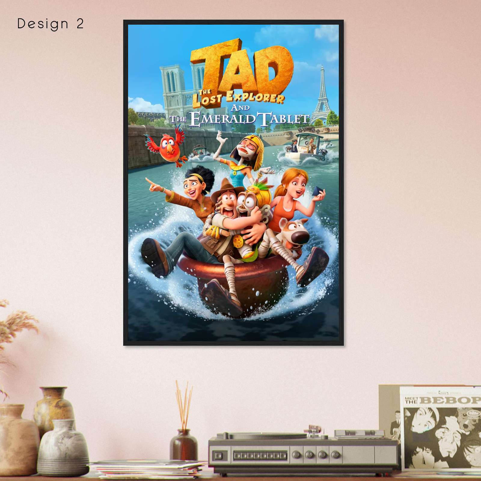 Tad, the Lost Explorer and the Emerald Tablet (2022) Movie Poster Print ...