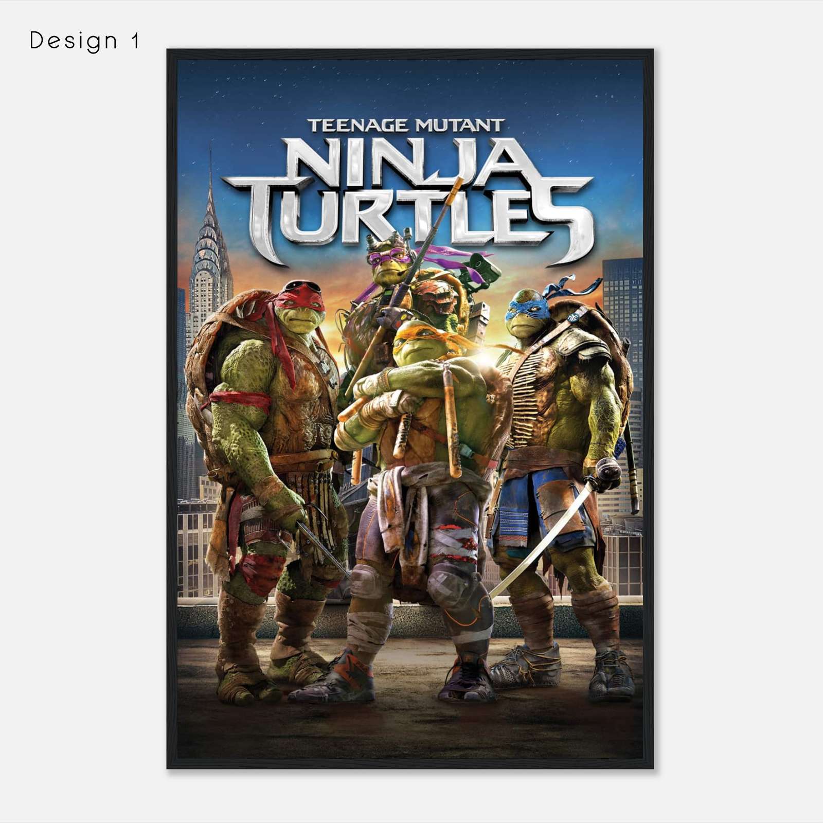 Teenage Mutant Ninja Turtles (2014) Movie Poster Print - Citiesbox