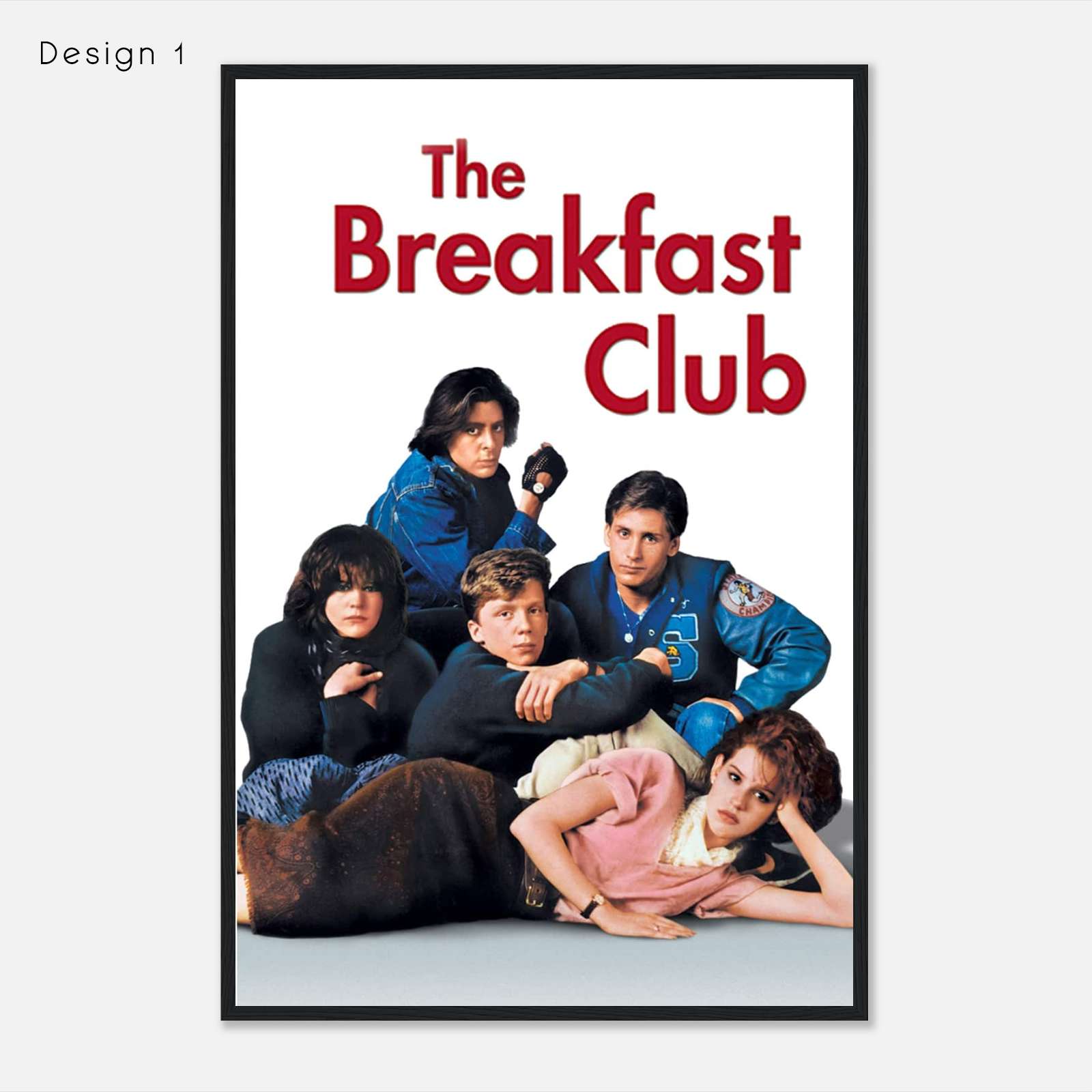 The Breakfast Club (1985) Movie Poster Print - Citiesbox