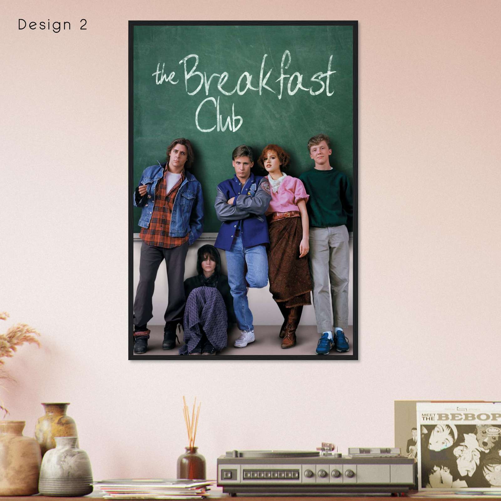 The Breakfast Club (1985) Movie Poster Print - Citiesbox