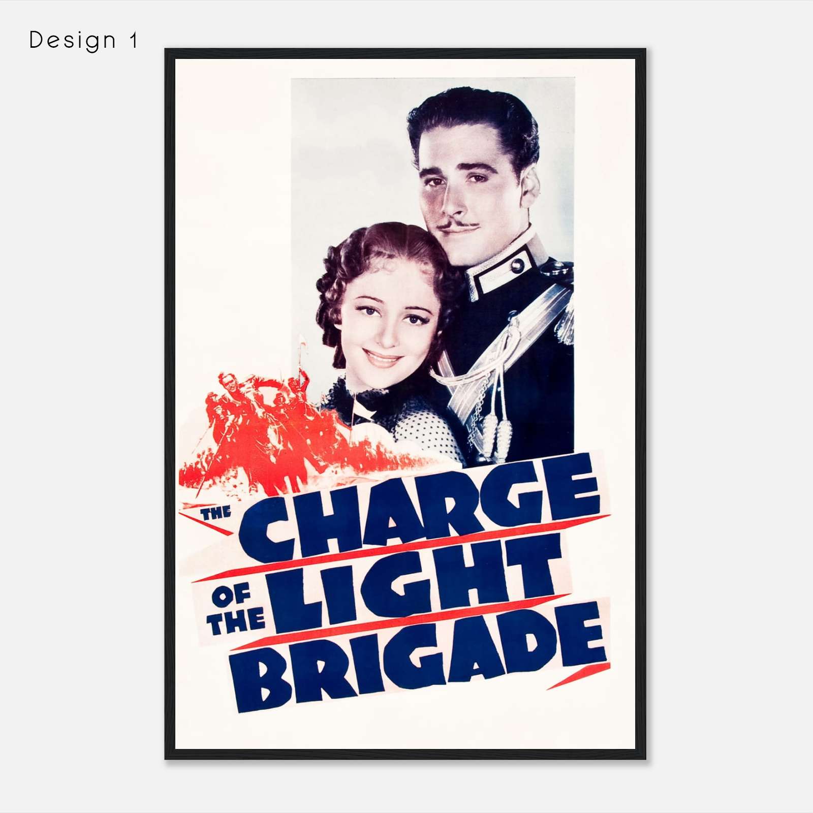 The Charge of the Light Brigade (1936) Movie Poster Print - Citiesbox