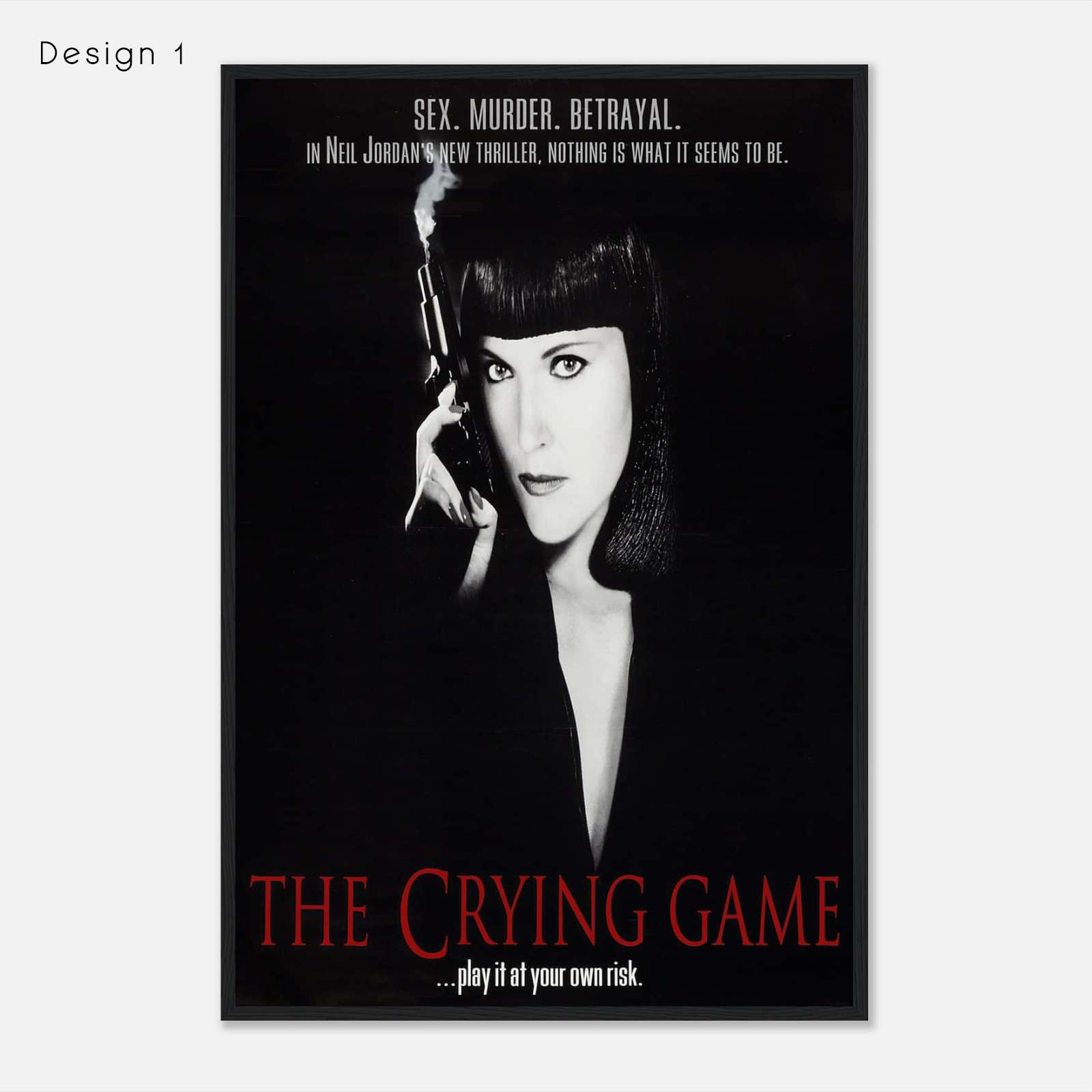 The Crying Game (1992) Movie Poster Print - Citiesbox
