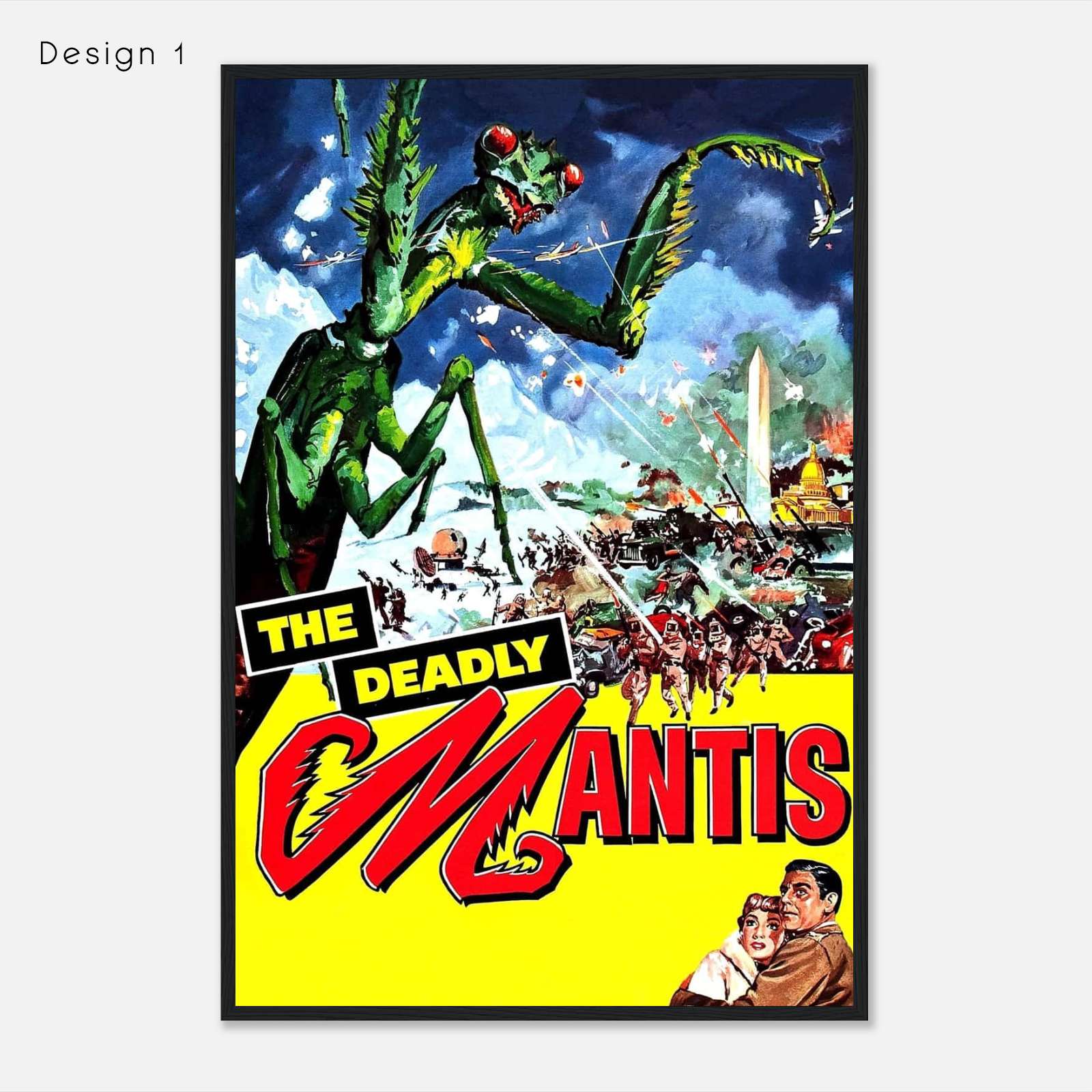 The Deadly Mantis (1957) Movie Poster Print - Citiesbox