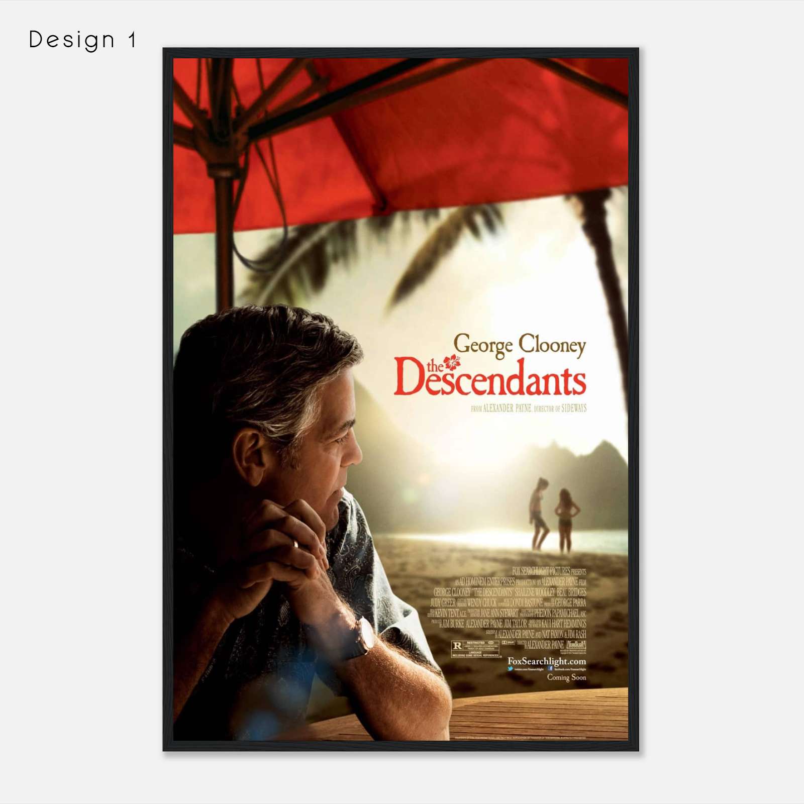 The Descendants (2011) Movie Poster Print - Citiesbox