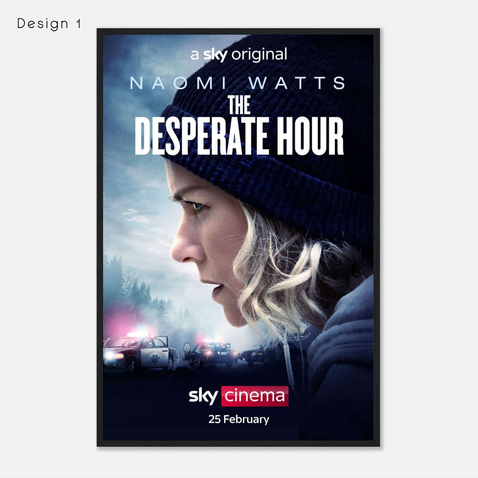 The Desperate Hour (2021) Movie Poster Print - Citiesbox