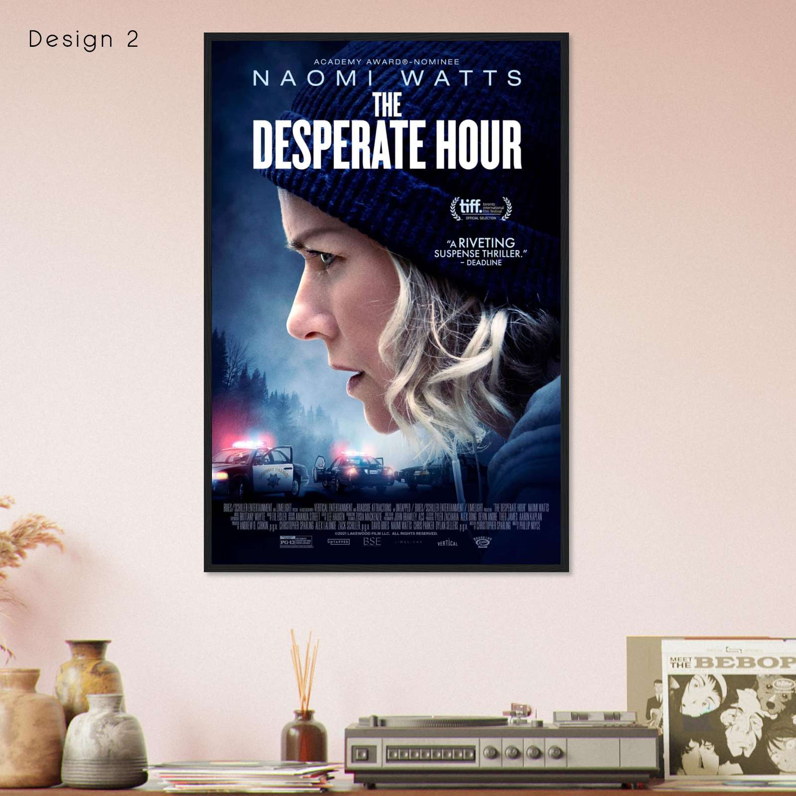 The Desperate Hour (2021) Movie Poster Print - Citiesbox