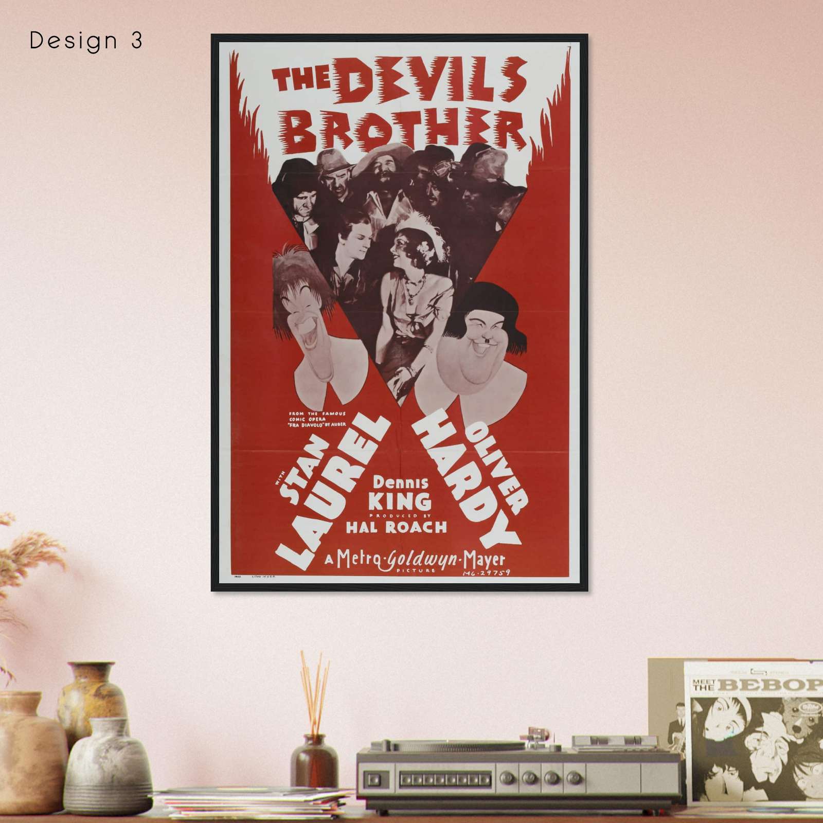 The Devil's Brother (1933) Movie Poster Print - Citiesbox